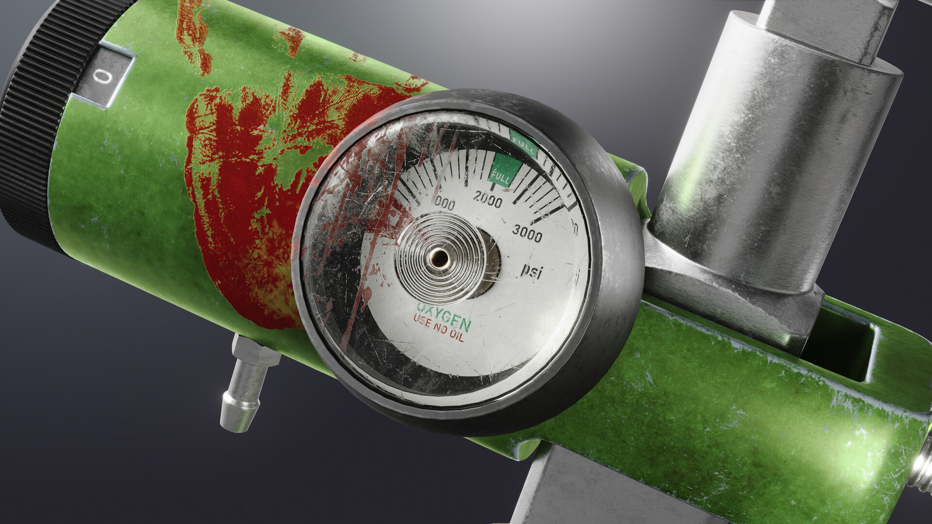 ArtStation - Hard Surface 3D Oxygen Tank