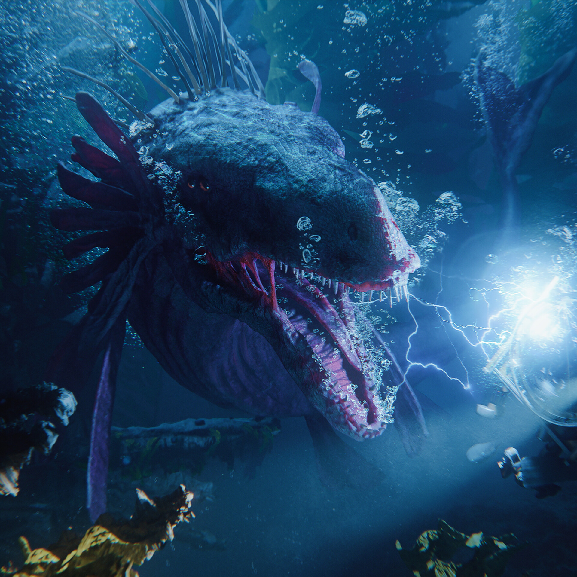 ArtStation - Blue Depth – Survive