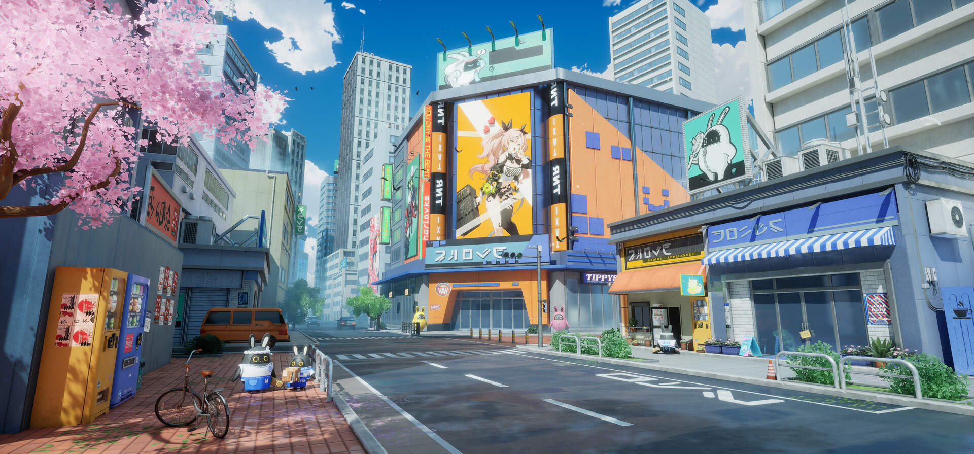 ArtStation - UE5 Stylized City