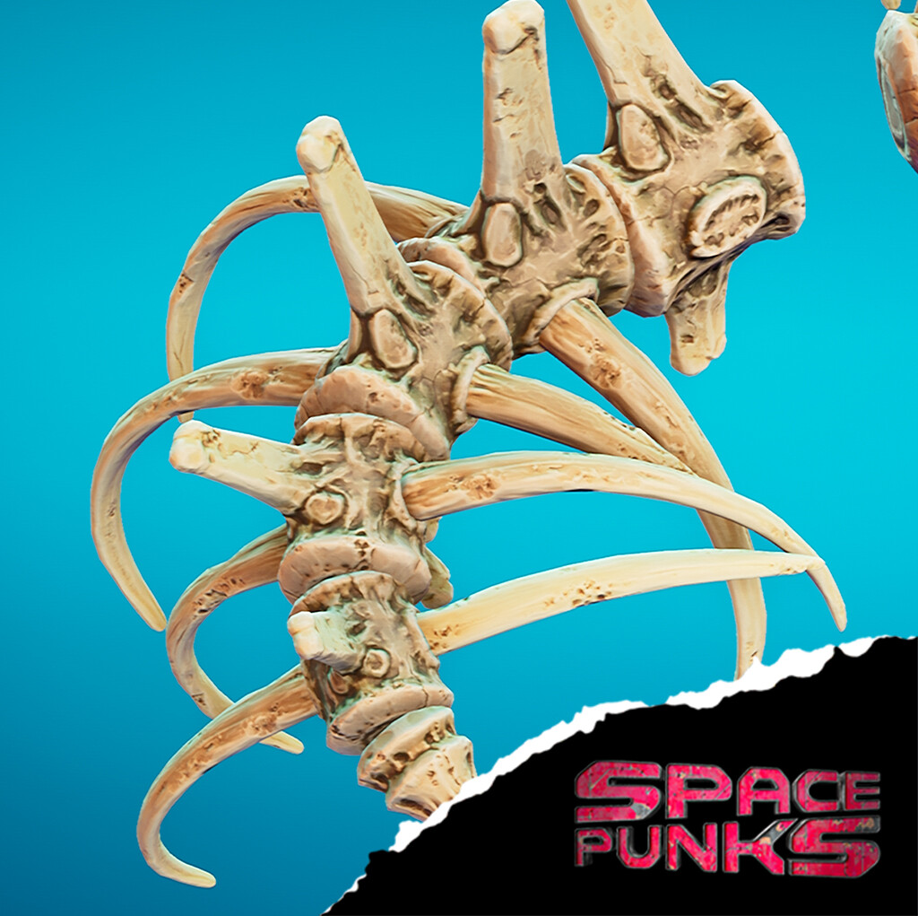 ArtStation - Space Punks: Giant Animal Bones