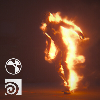 ArtStation - Fire Simulation - Pyro | Houdini - Nuke