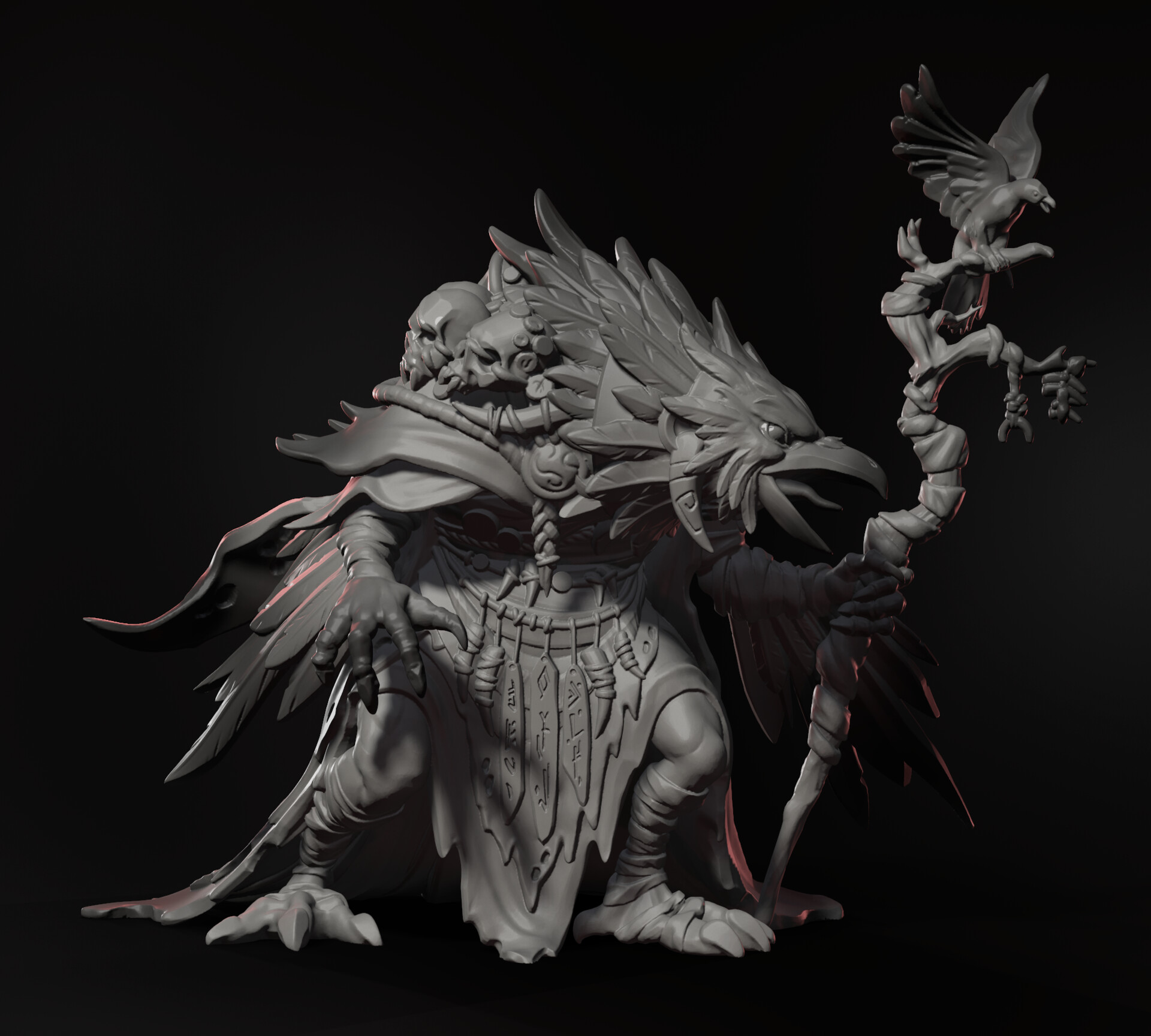 ArtStation - Blood Moon Crows