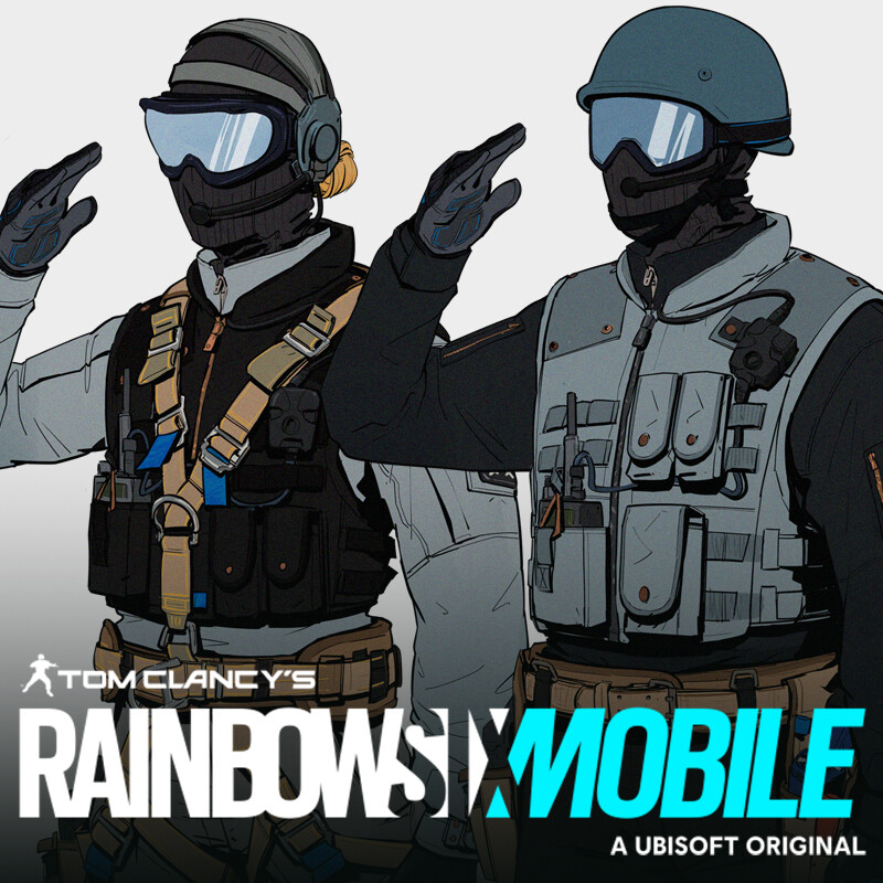 ArtStation - Rainbow Six Mobile - Recruits