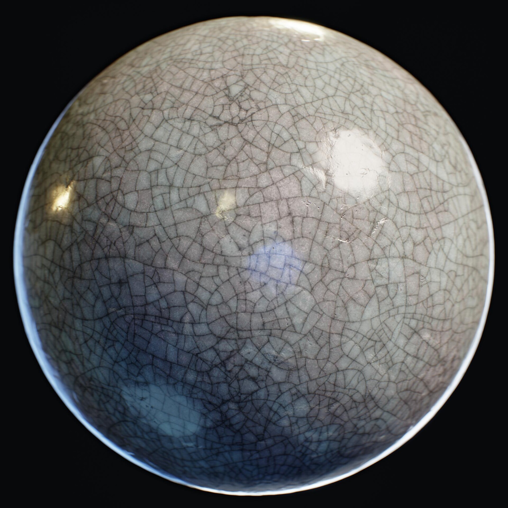 ArtStation - Crazed Porcelain - Substance Designer