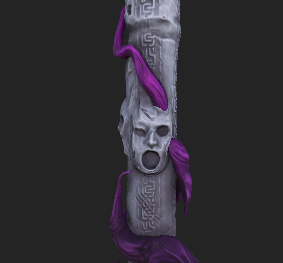ArtStation - Screaming Pillar