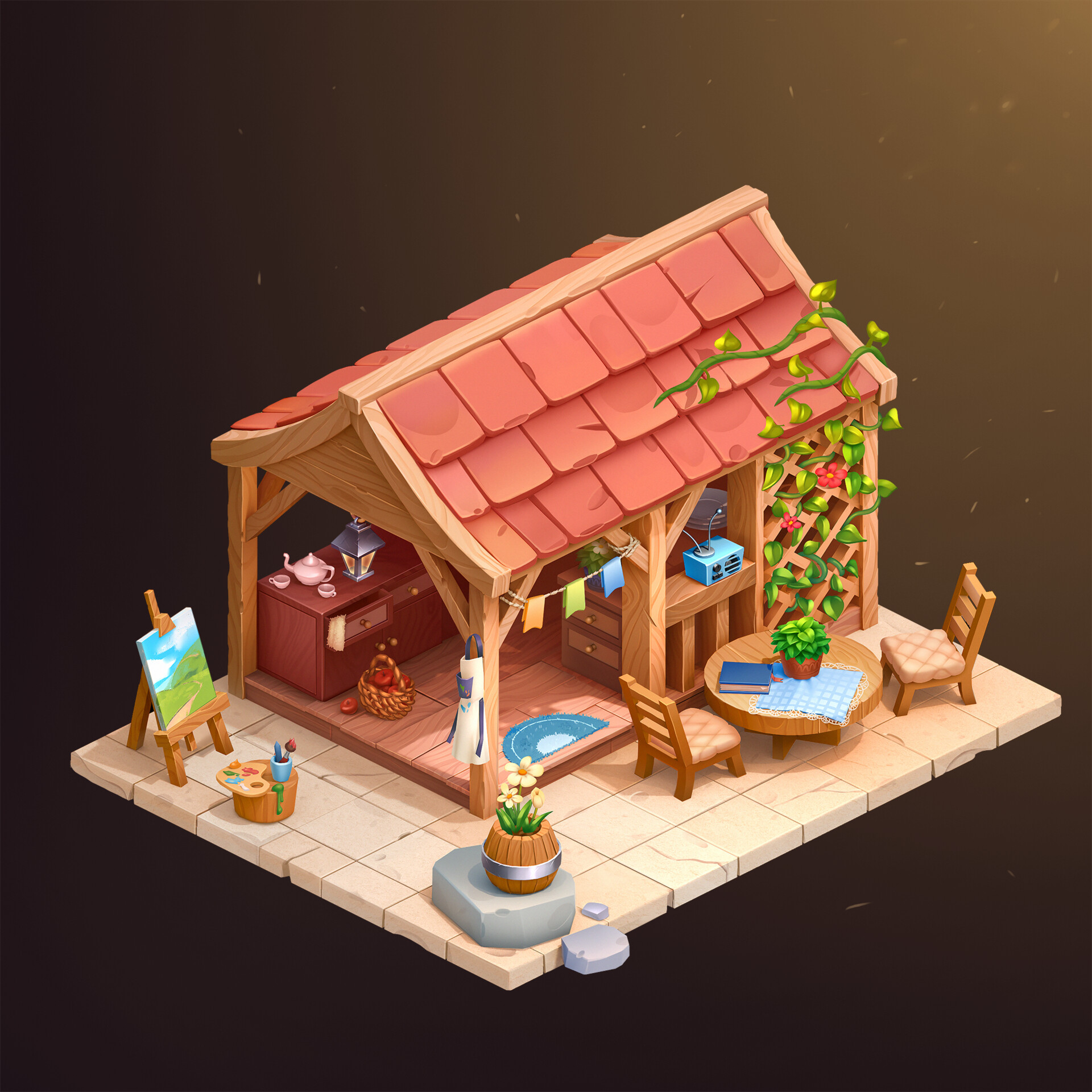 ArtStation - Place for rest