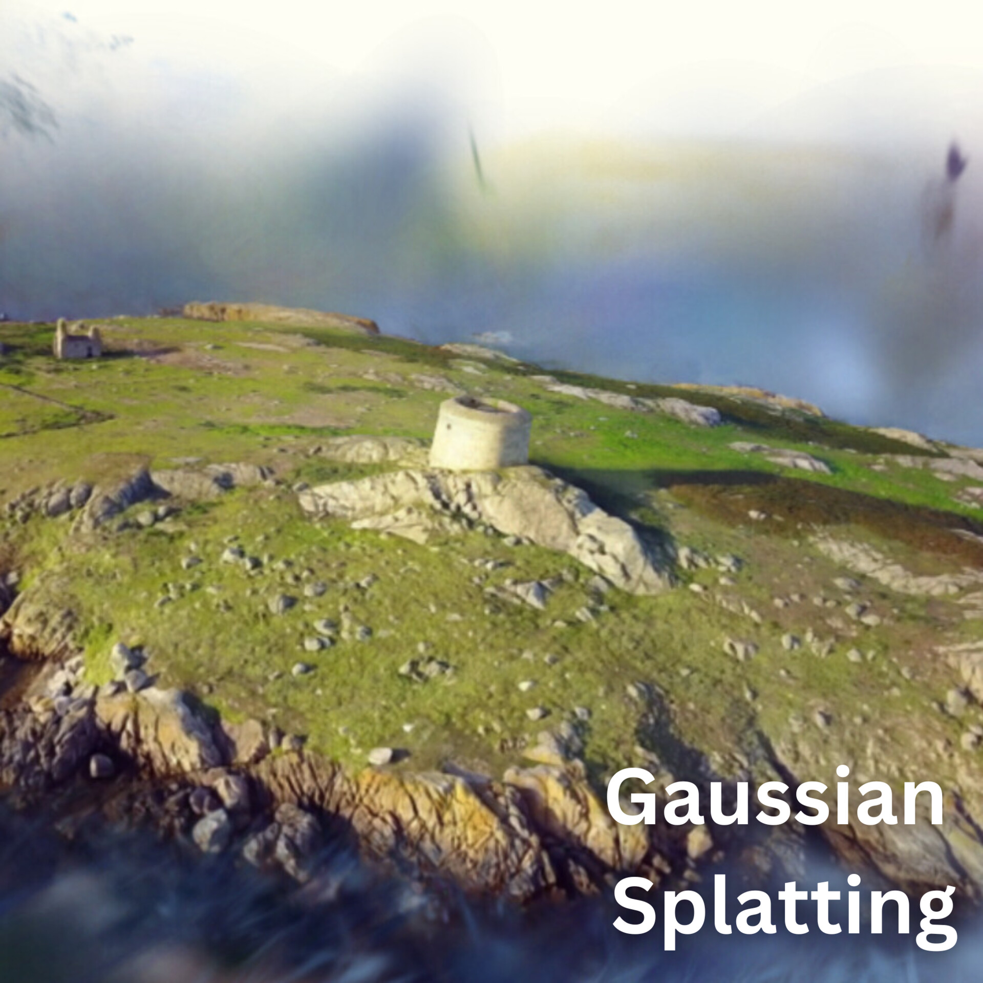 ArtStation - Gaussian Splat From Drone Footage