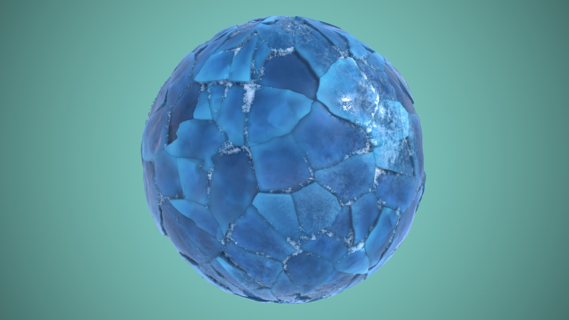 ArtStation - Stylized Ice Material