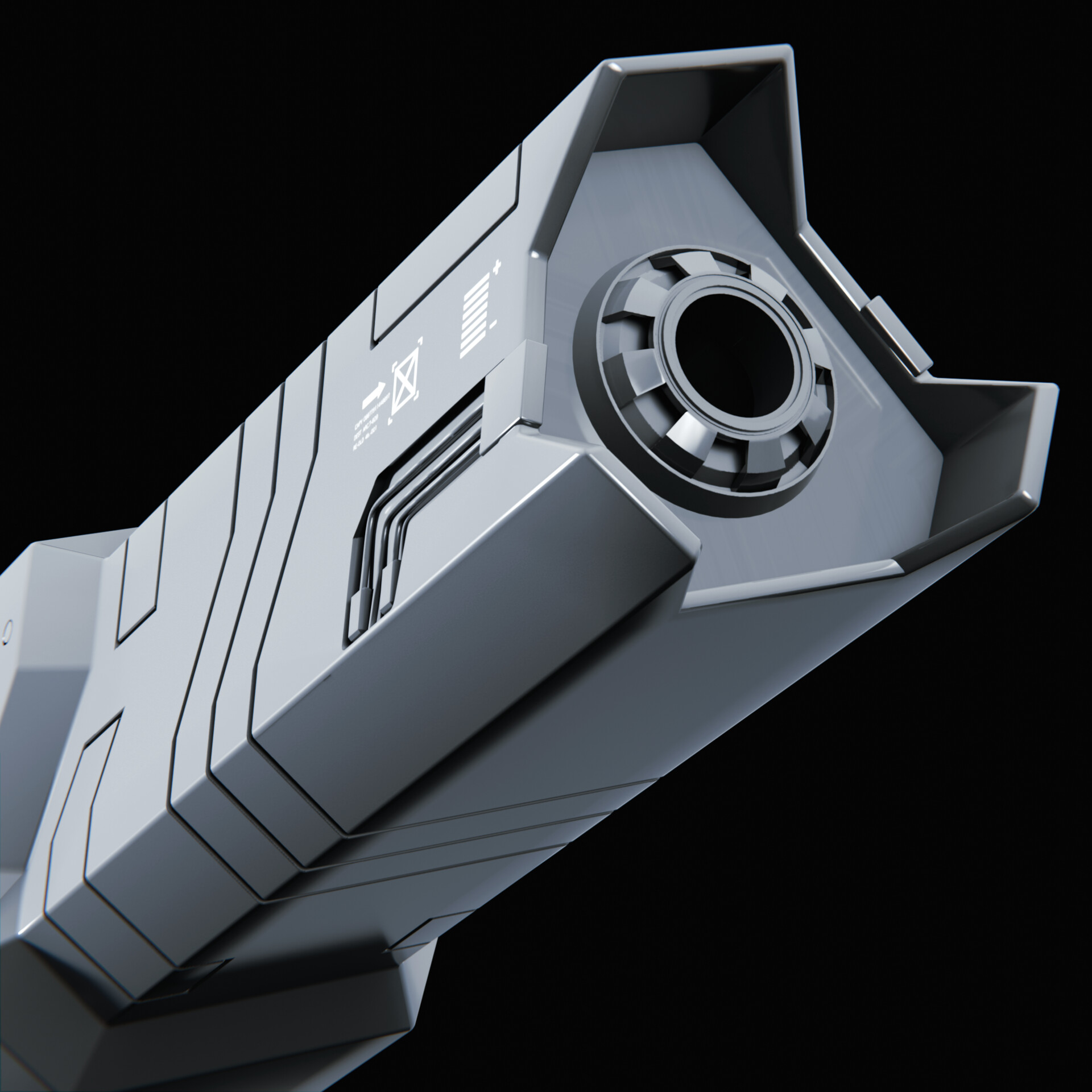 ArtStation - Cyberpunk 2077 // Weapon Silencers