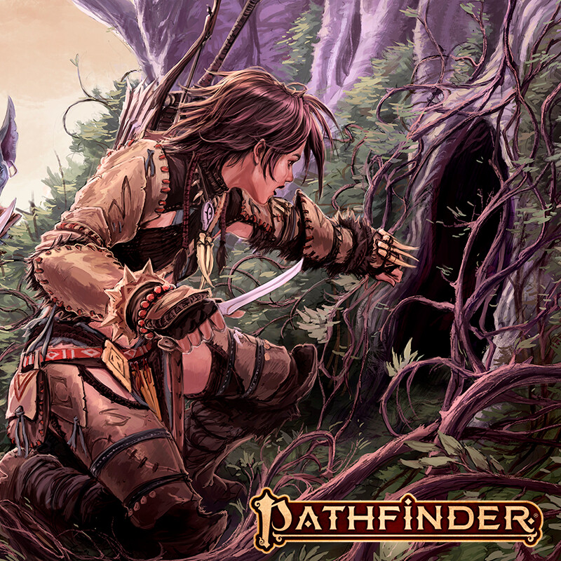 ArtStation - Pathfinder, Kingmaker Adventure Path; The Old Sycamore Tree