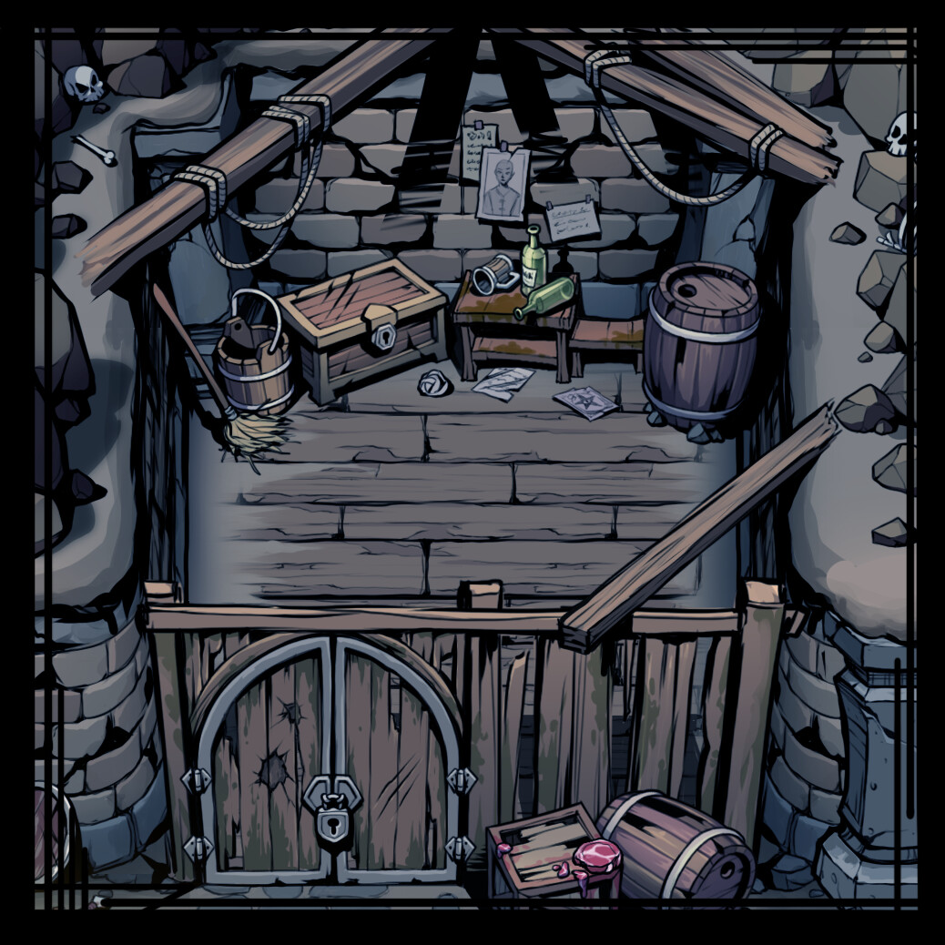 ArtStation - 2D game props