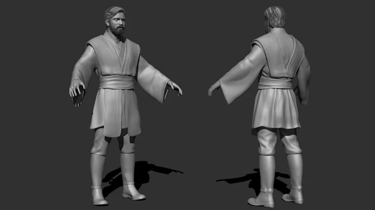 ArtStation - Obi-Wan Kenobi