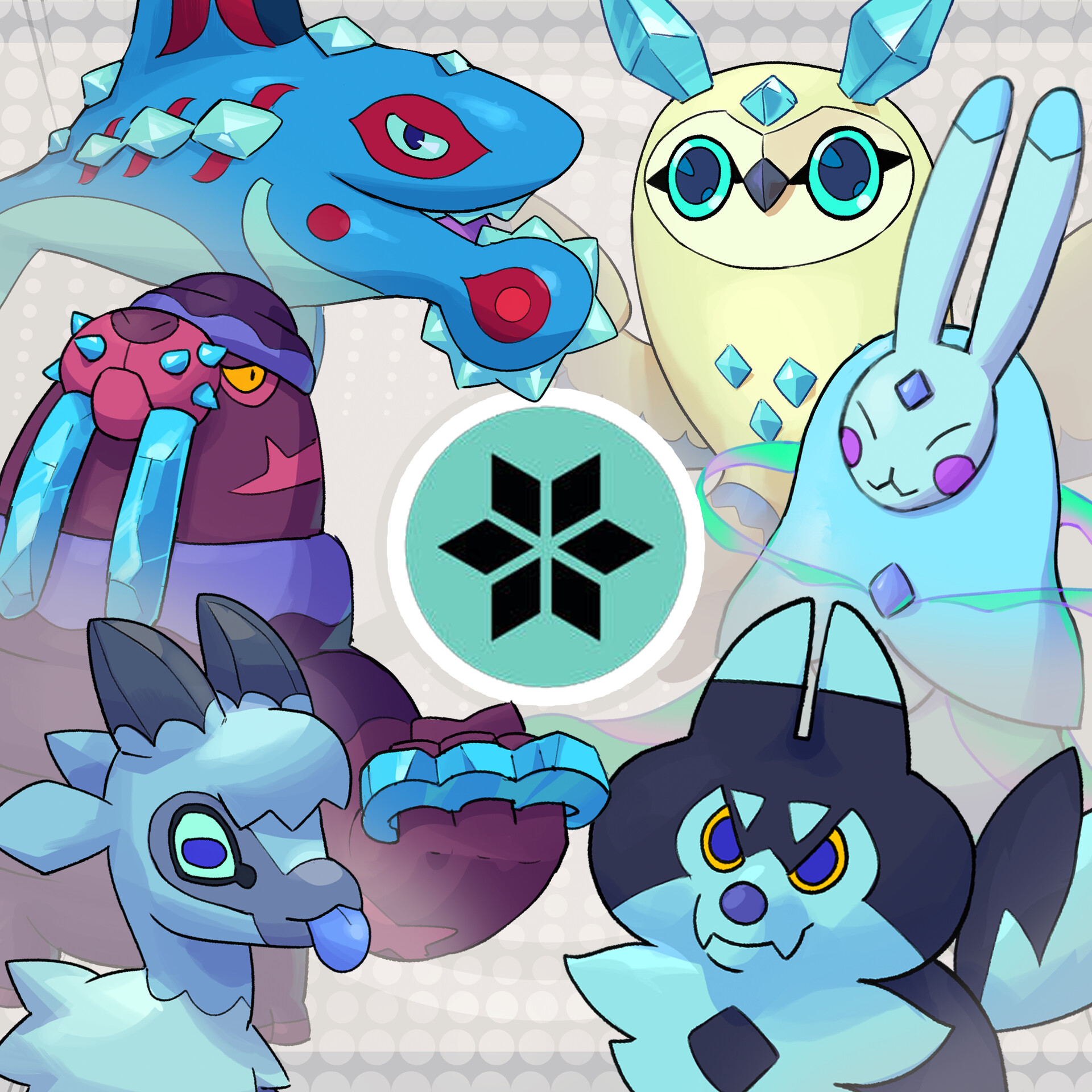 ArtStation - Fakemon Frenzy - Ice