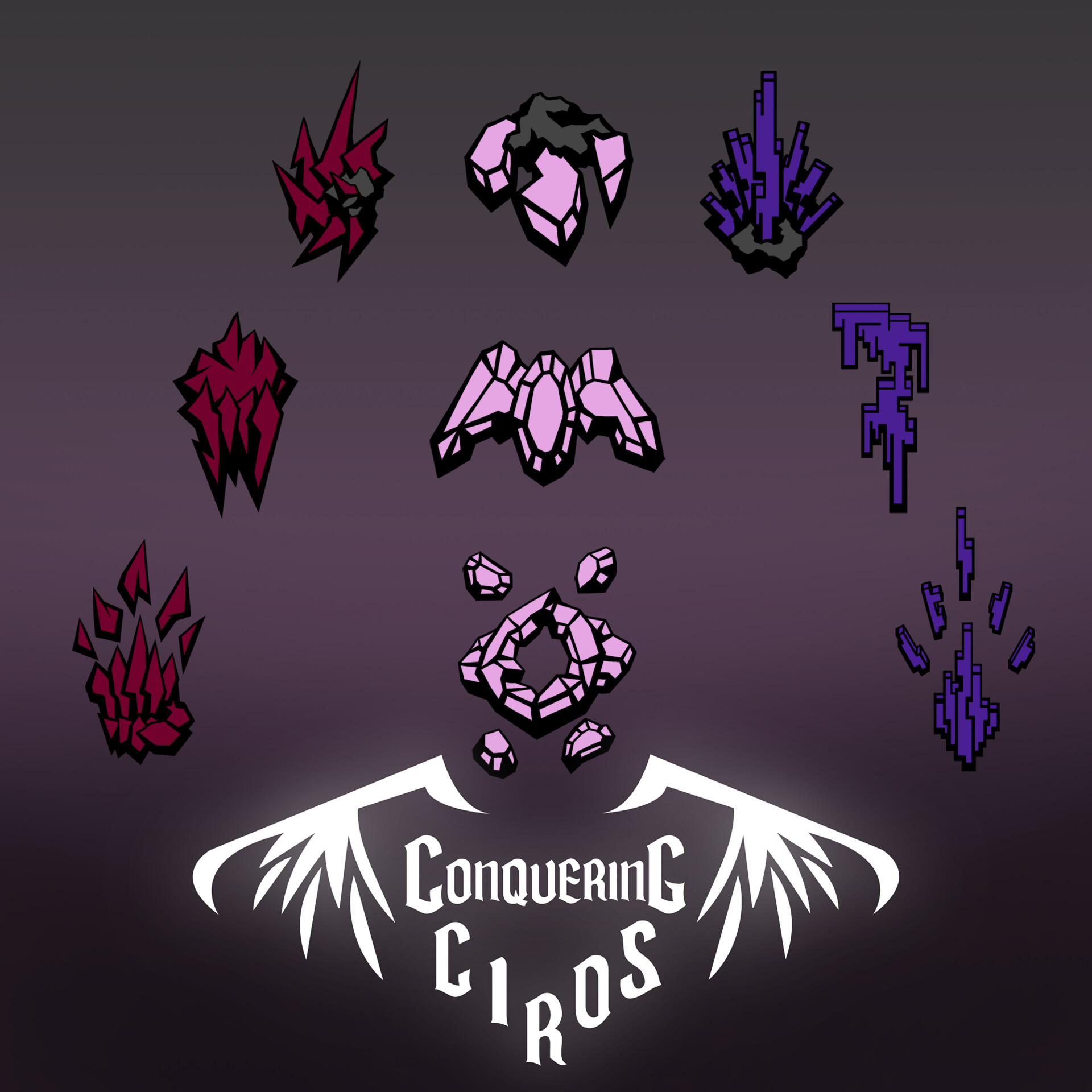 ArtStation - Conquering Ciros - What are the runes?