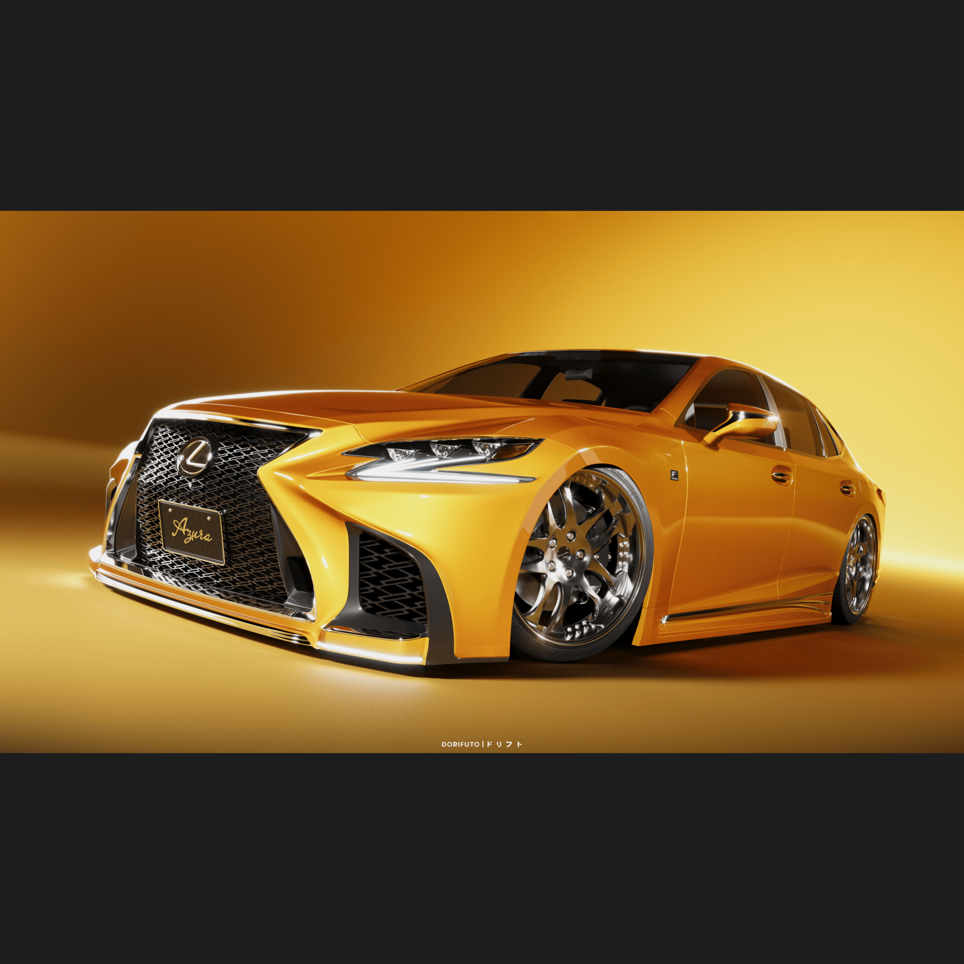 ArtStation - Lexus LS500