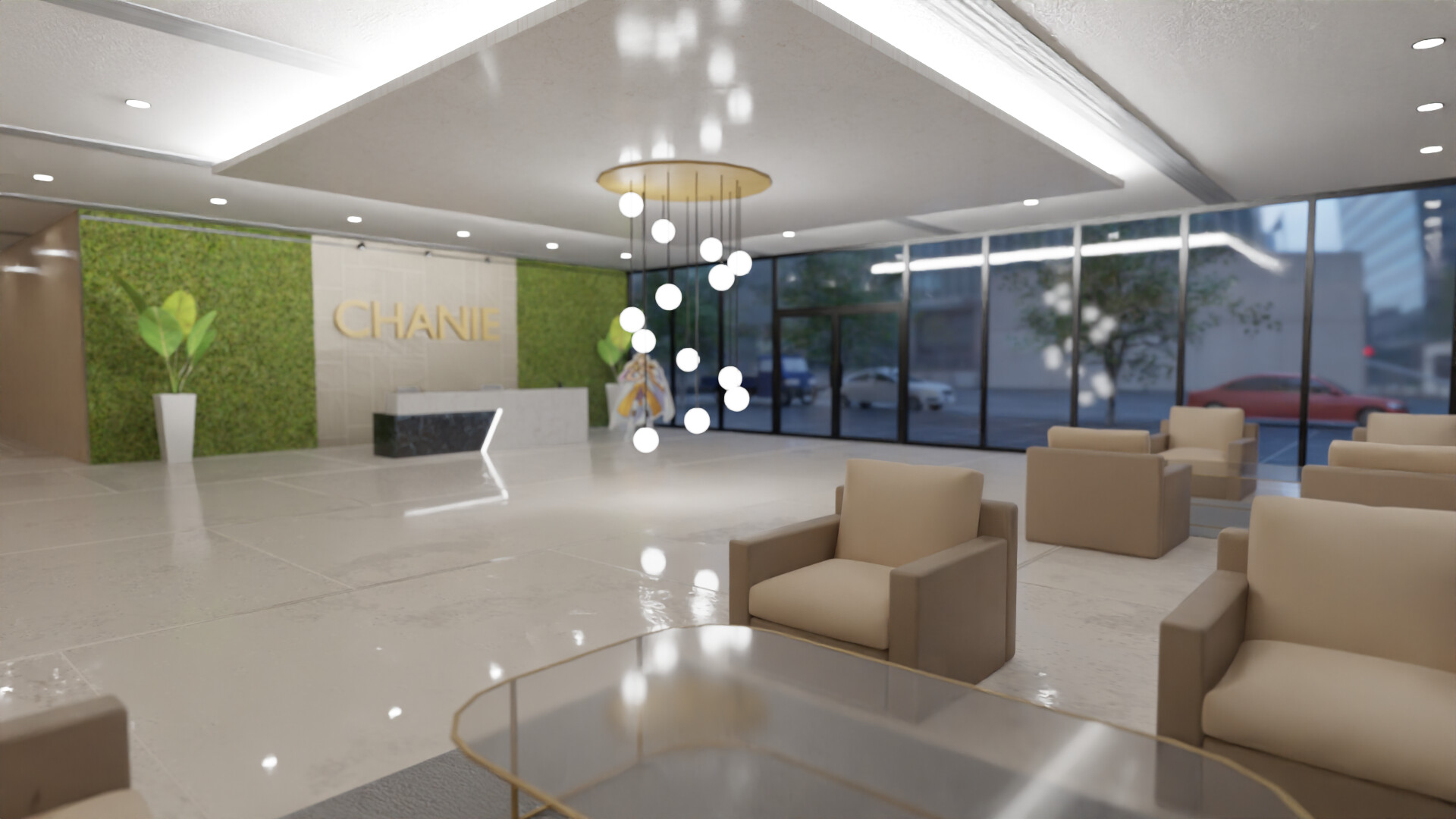 ArtStation - Reception Lobby