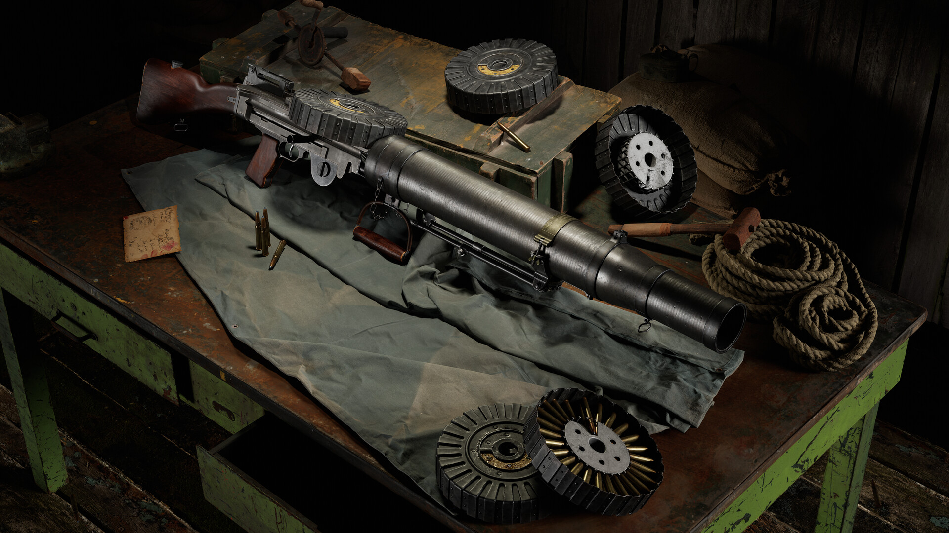 ArtStation - Lewis Gun
