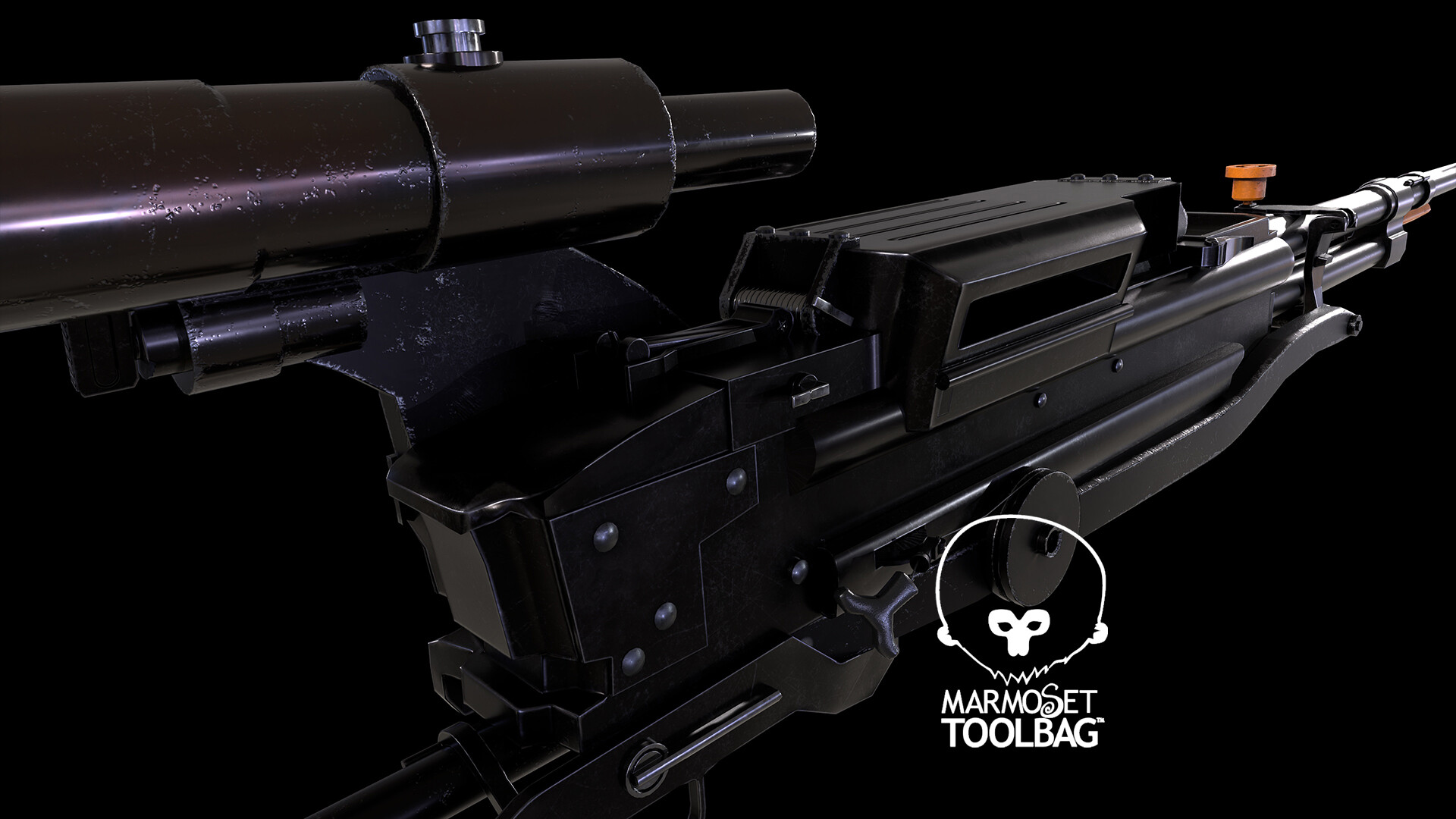 ArtStation - NSV MachineGun