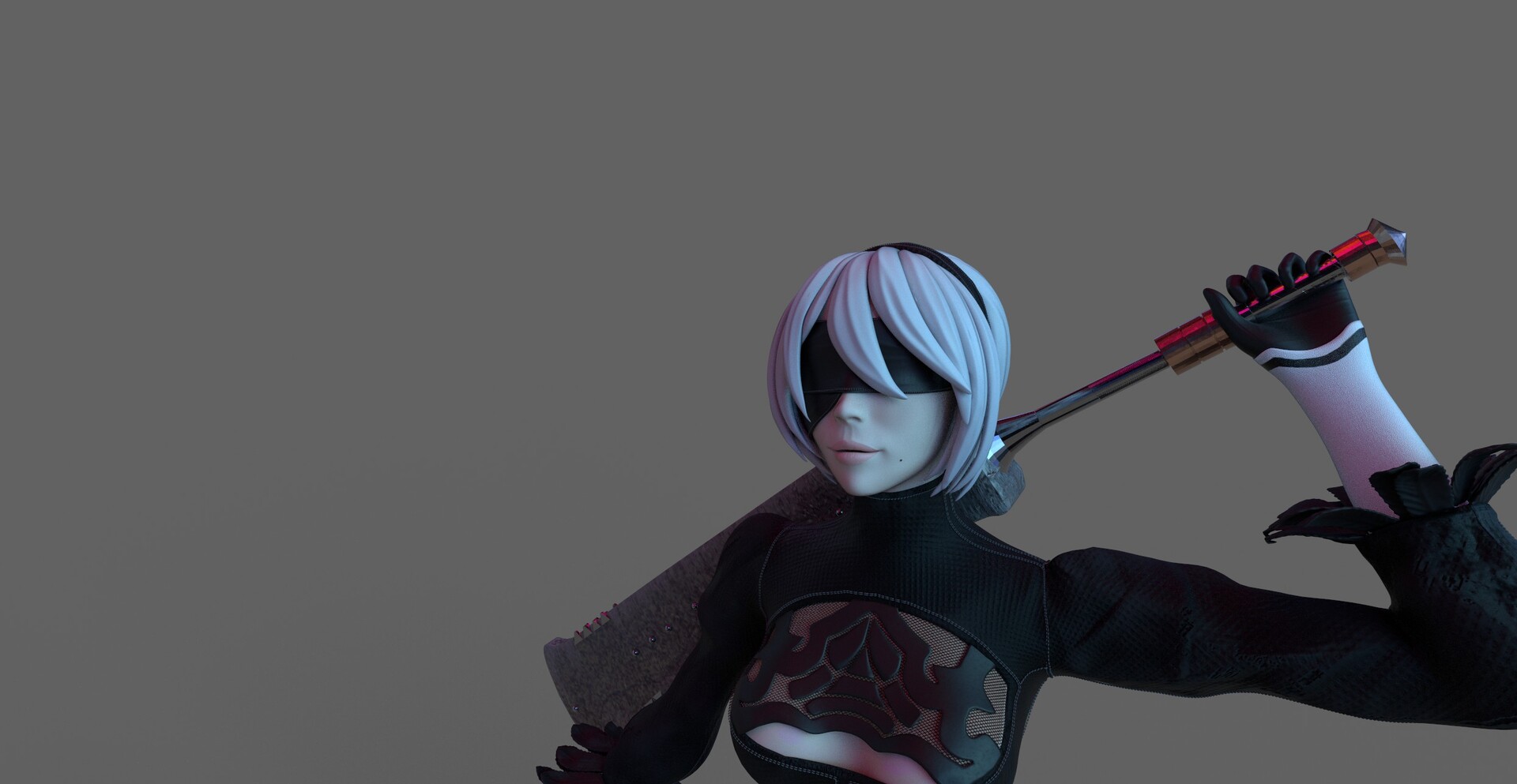 ArtStation - 2B Nier Automata