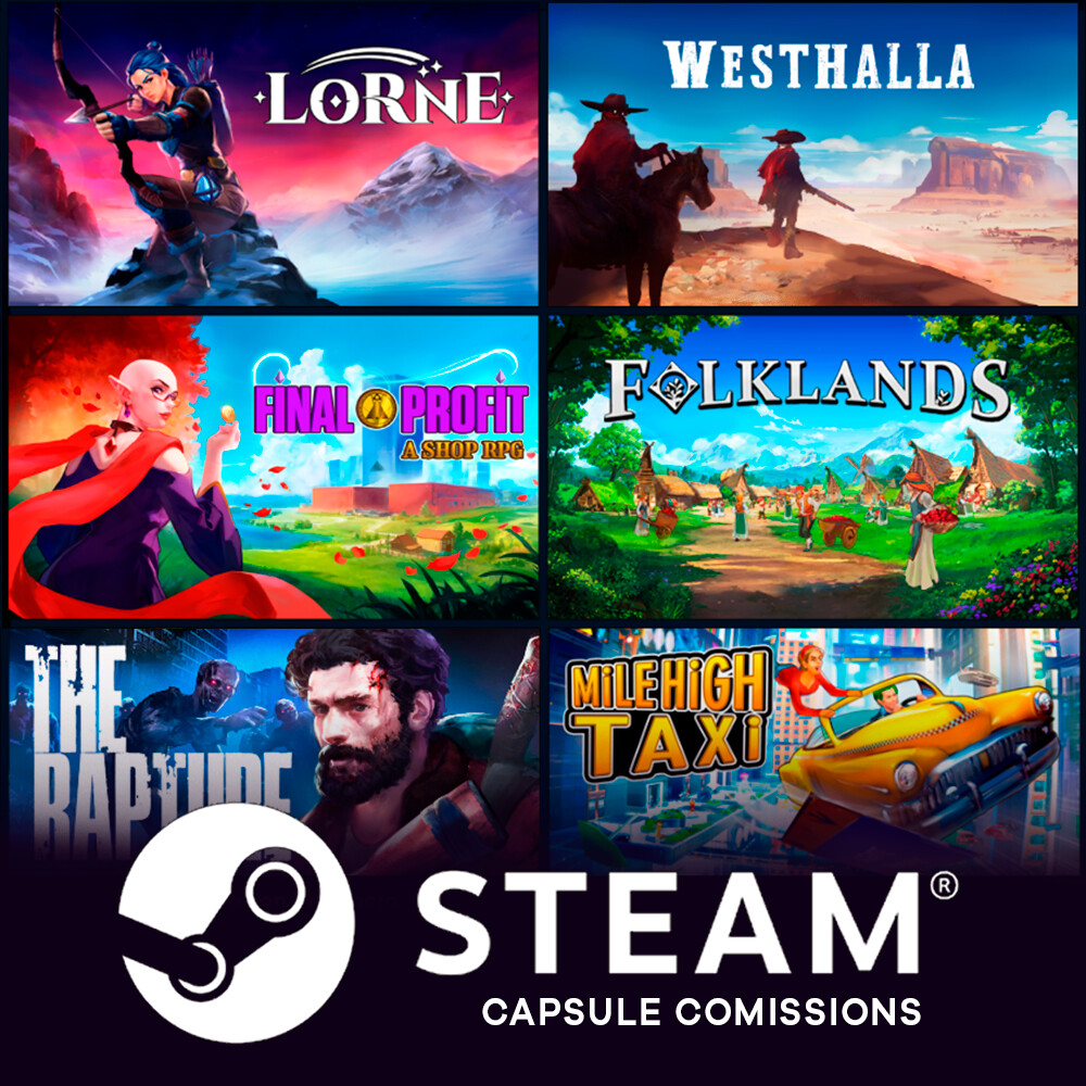 ArtStation - Steam Capsule artworks
