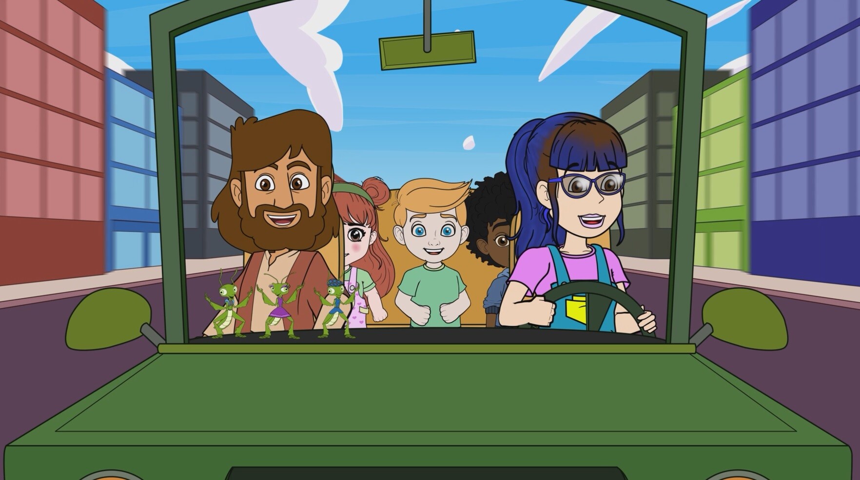 ArtStation - 2D Cut-Out animation of children's clip for YouTube channel