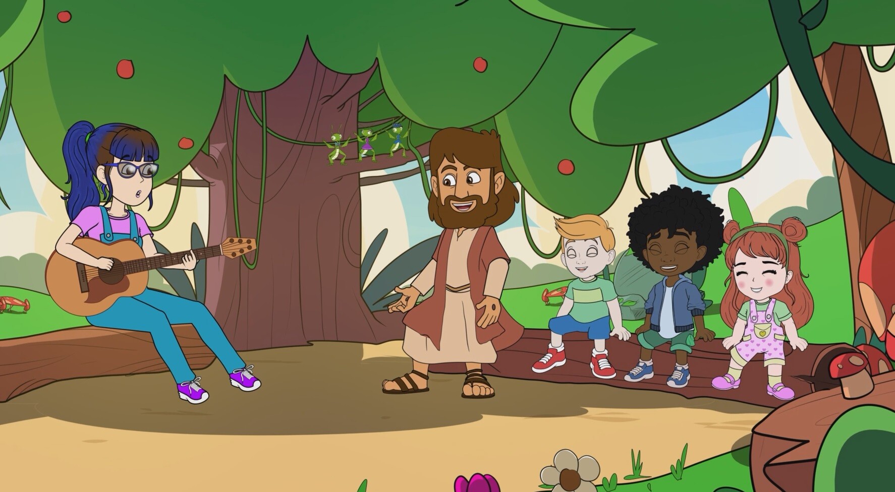 ArtStation - 2D Cut-Out animation of children's clip for YouTube channel