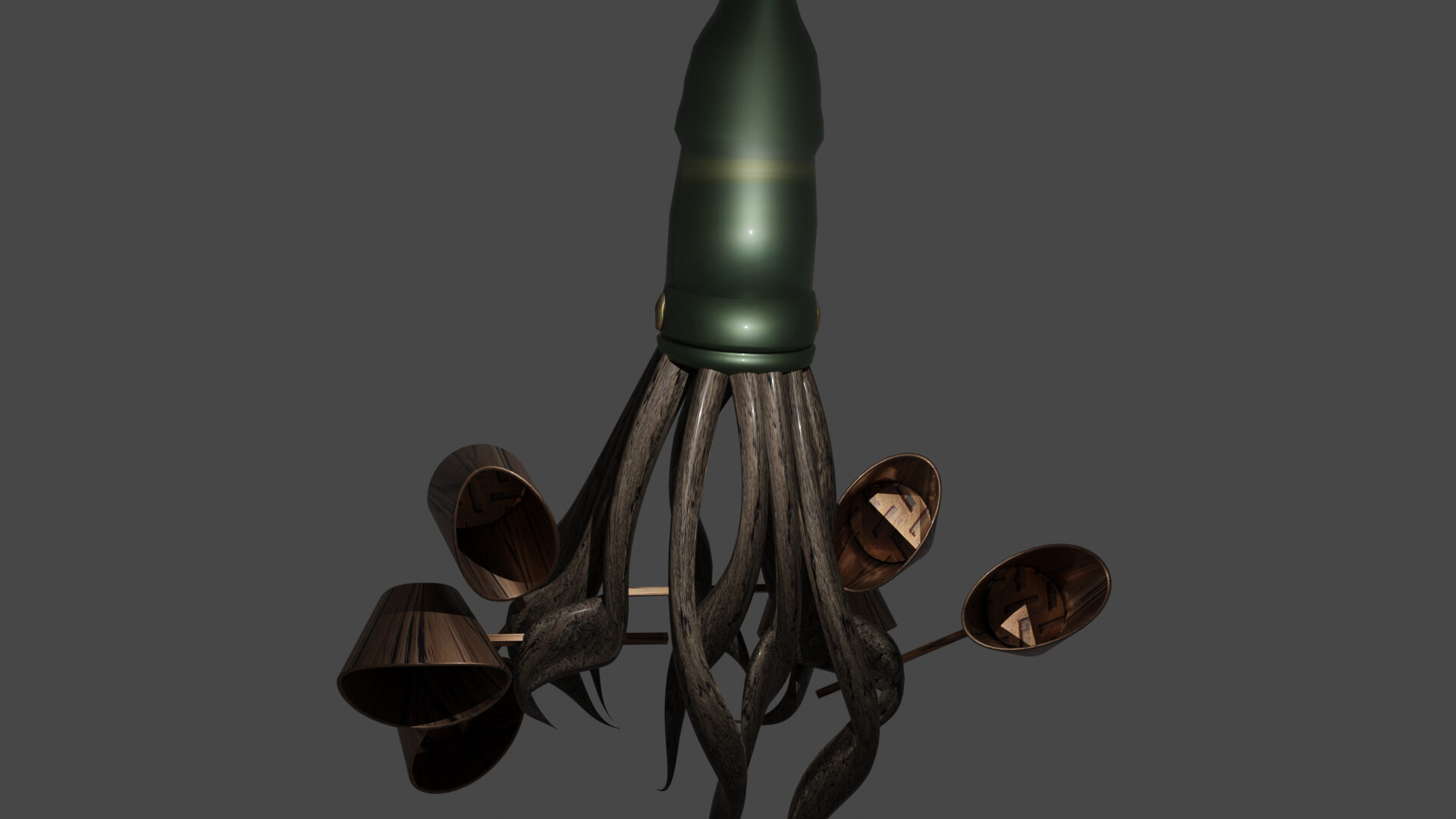 ArtStation - next gen Squid space ship