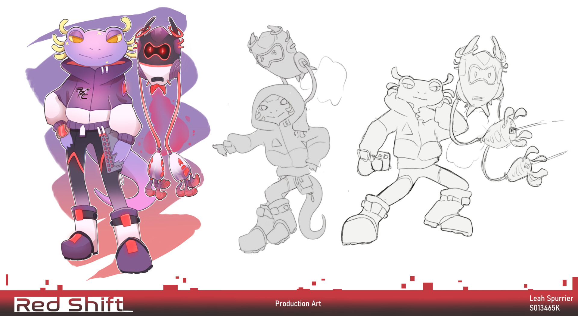 ArtStation - Red Shift Character Brief