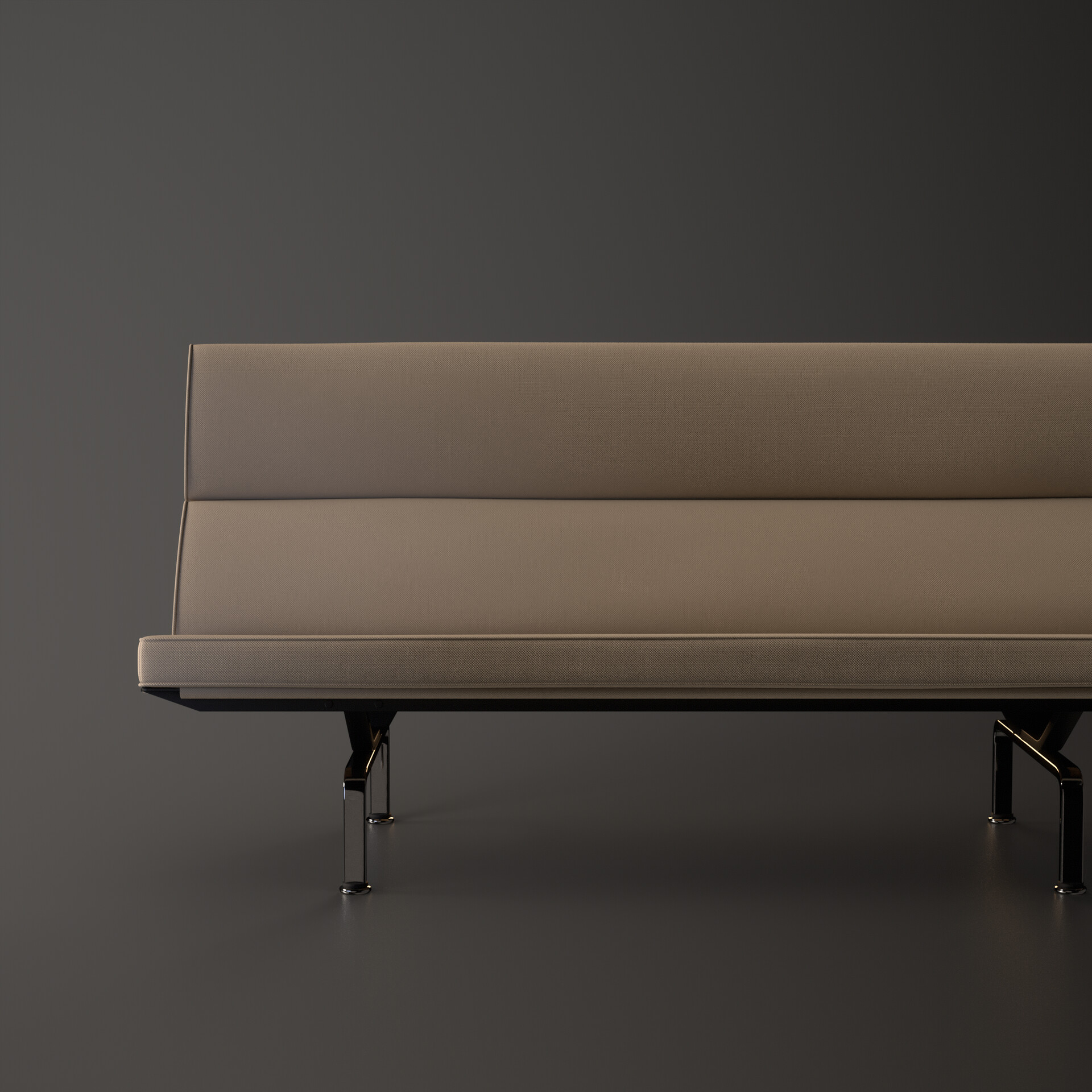 ArtStation - Eames Sofa Compact