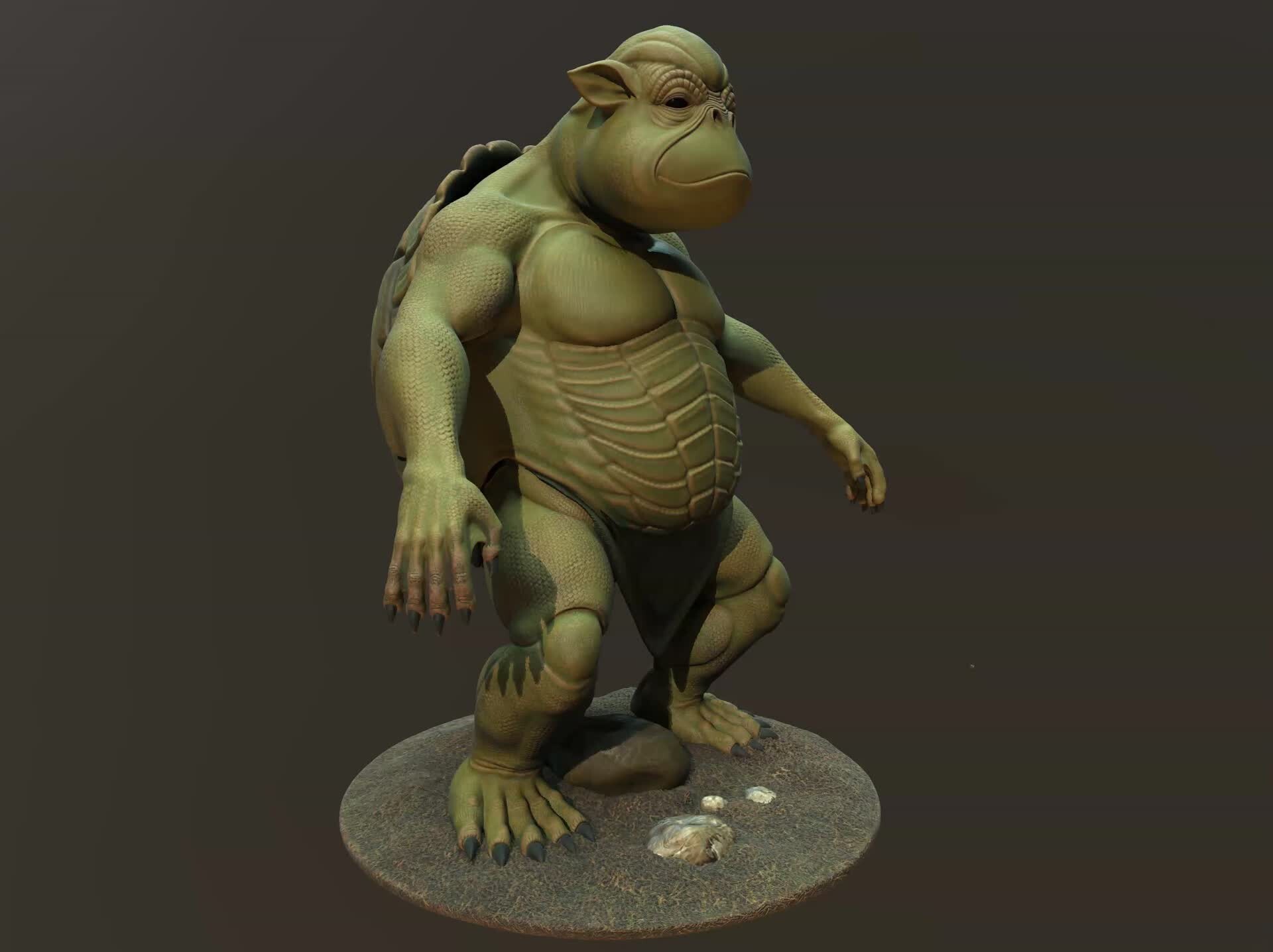 ArtStation - Turtle Warrior