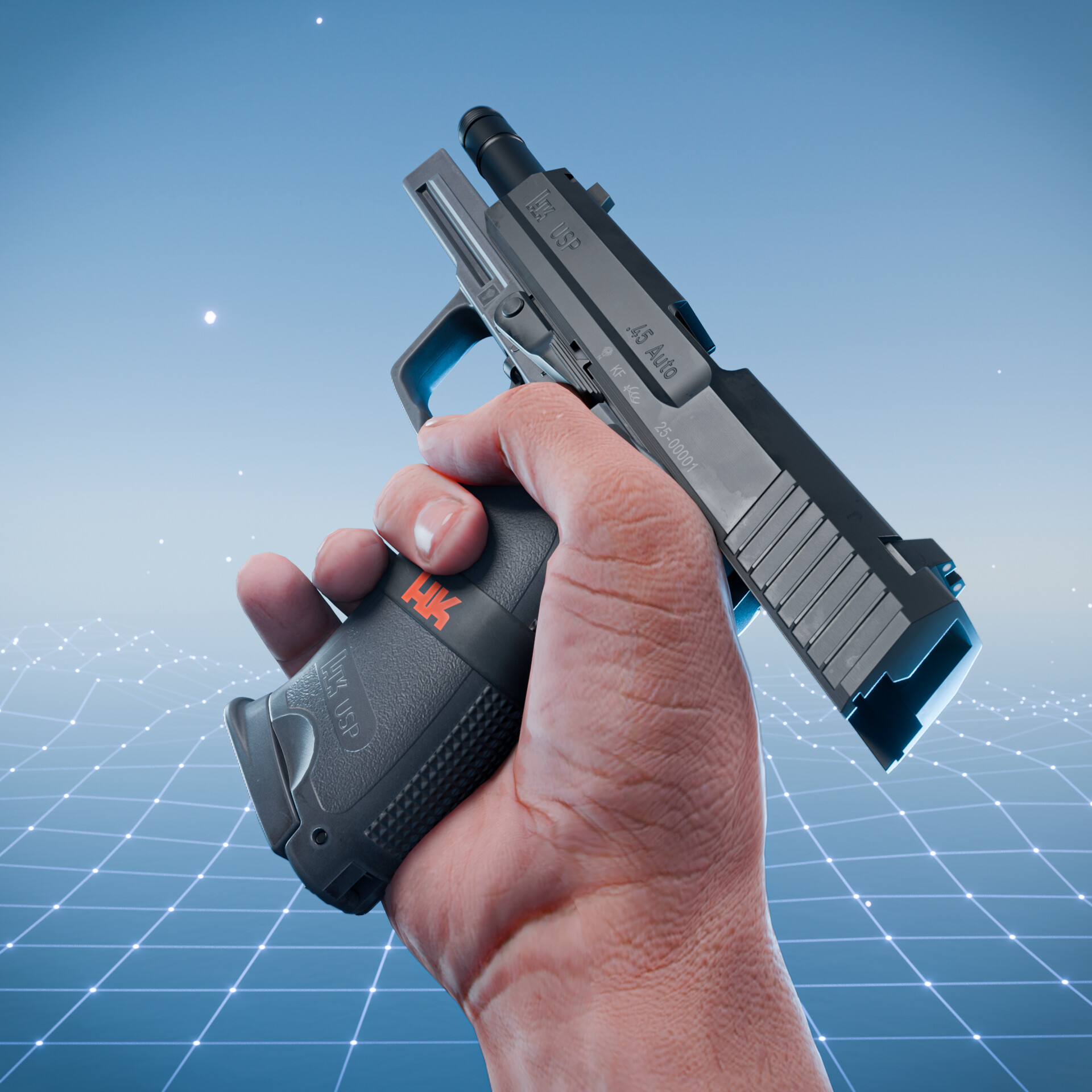 ArtStation - HK USP 45 Animation