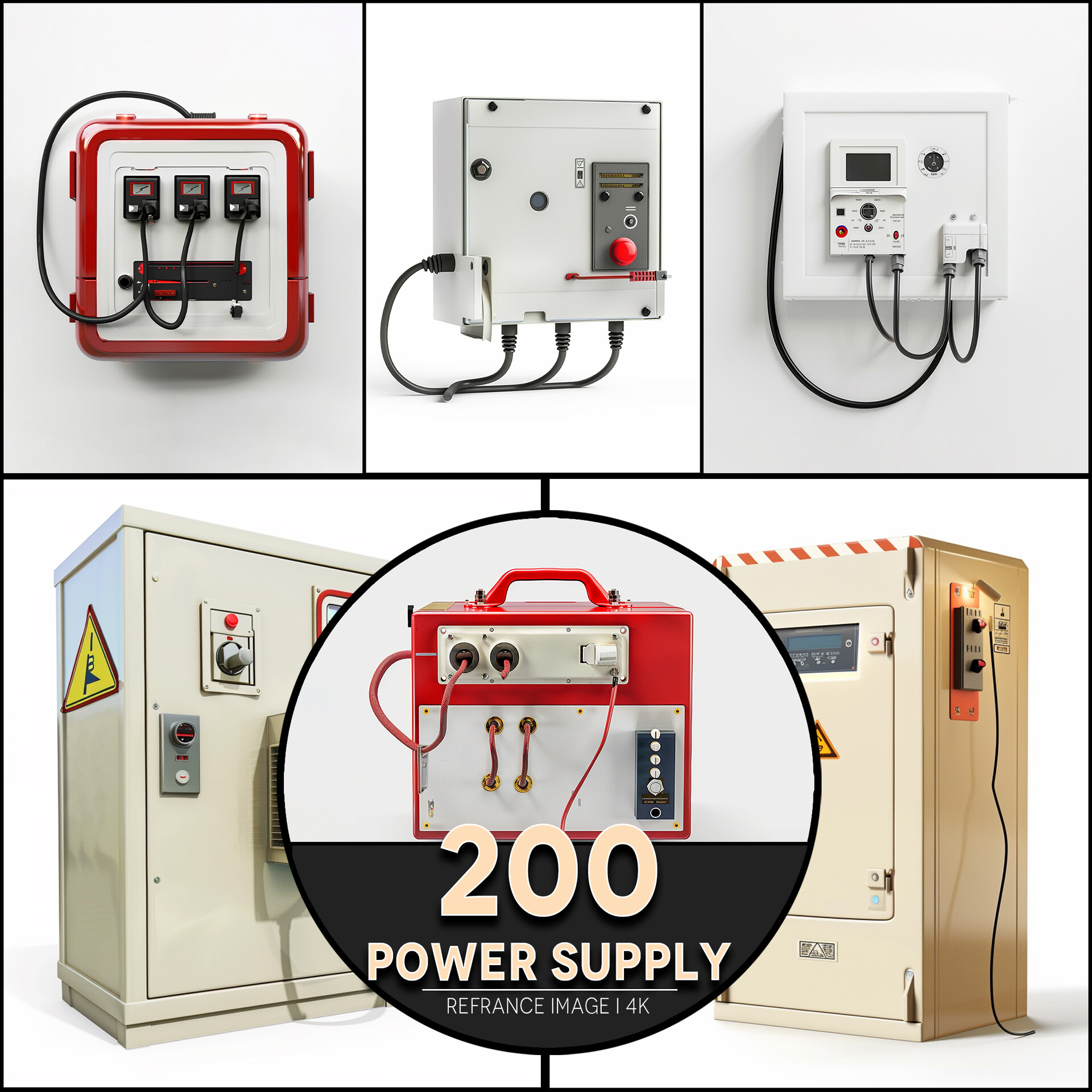 Pixel Ref - Power Supply 4K Reference/Concept Images