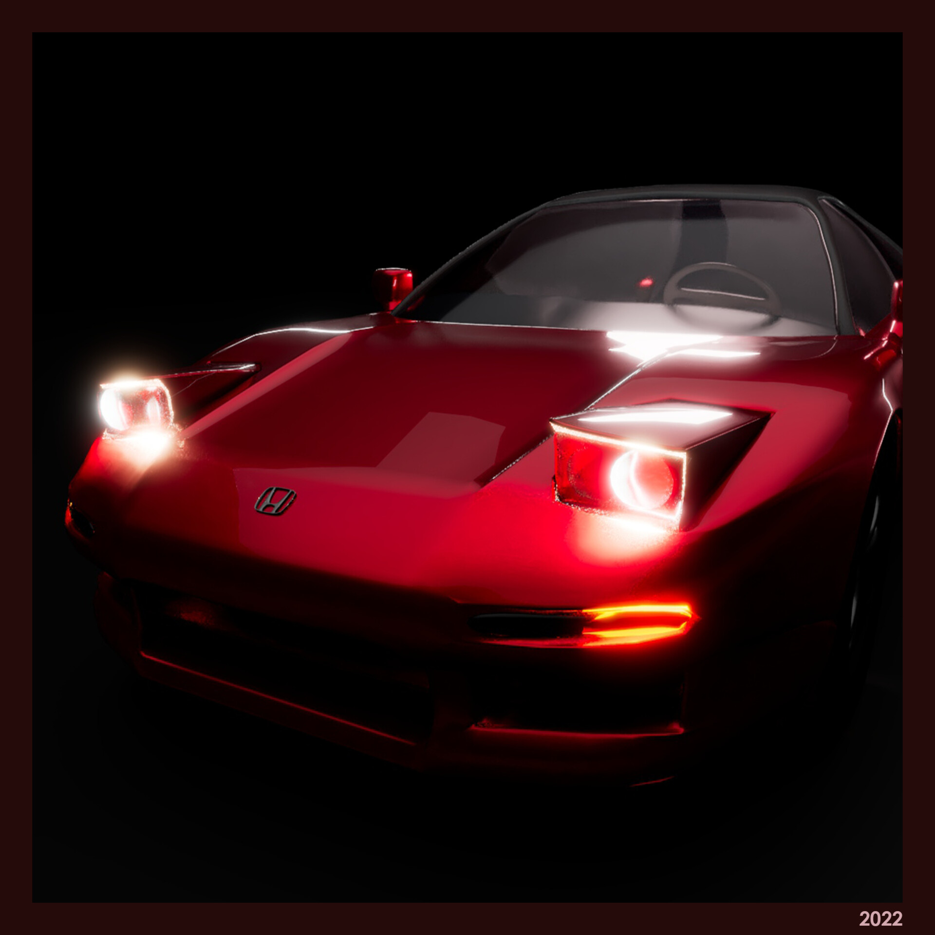 ArtStation - Honda NSX 1992