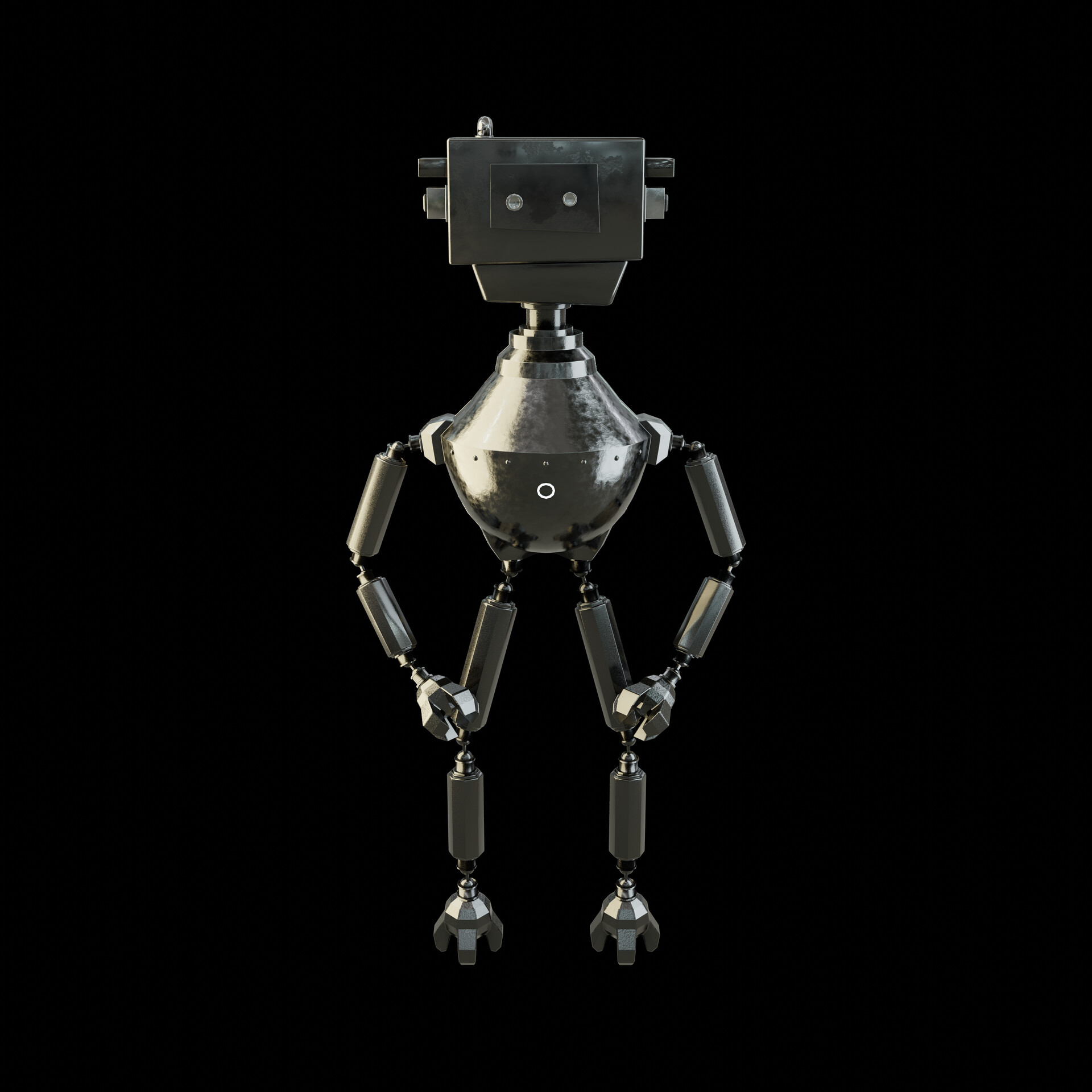 ArtStation - "Slim" - Character 3D Model Animation