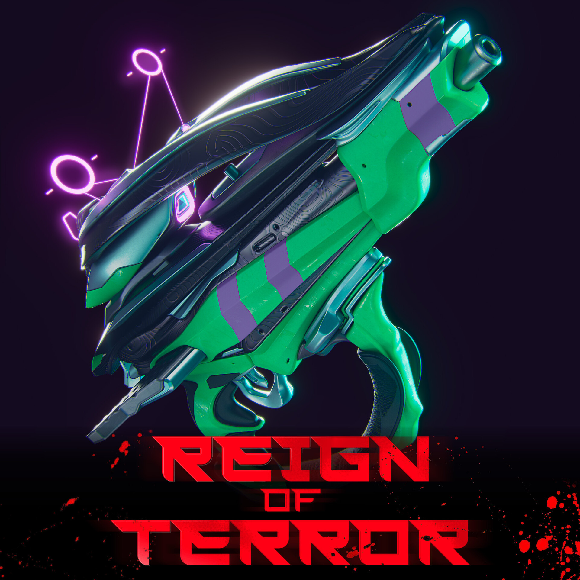 ArtStation - REIGN OF TERROR - Arsan Corp Pistol Class Concept Design ...