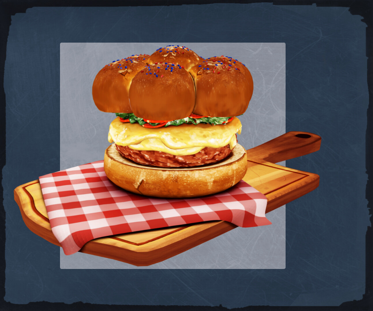 ArtStation - King Marcel Burger : Le Pyrénéen