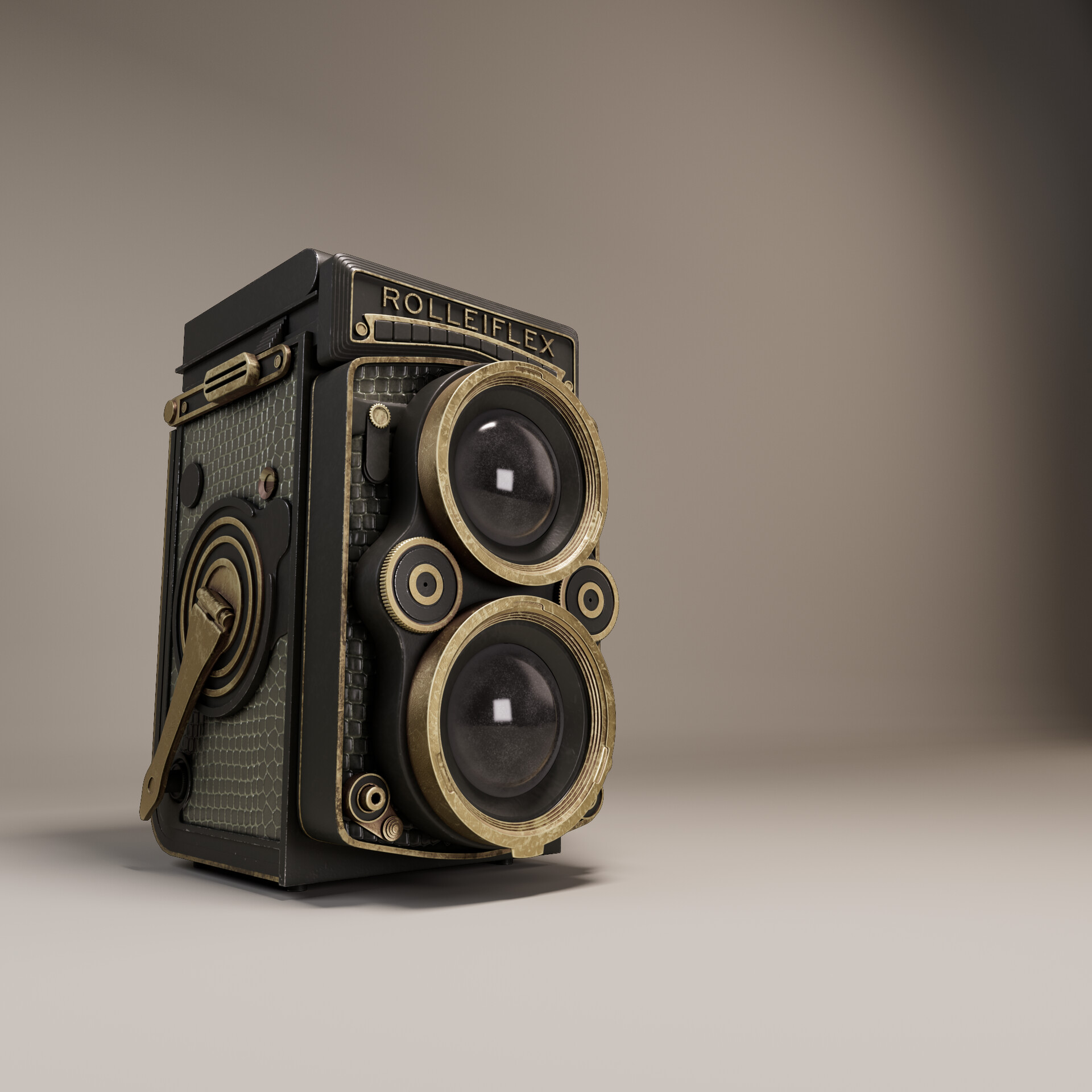 ArtStation - Rolleiflex | Prop Modelling