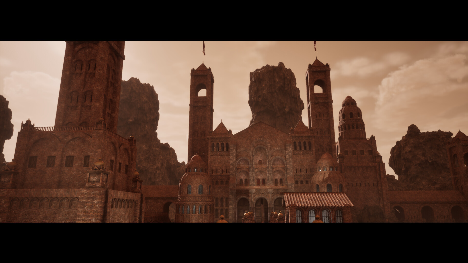 ArtStation - Monastery Look Dev