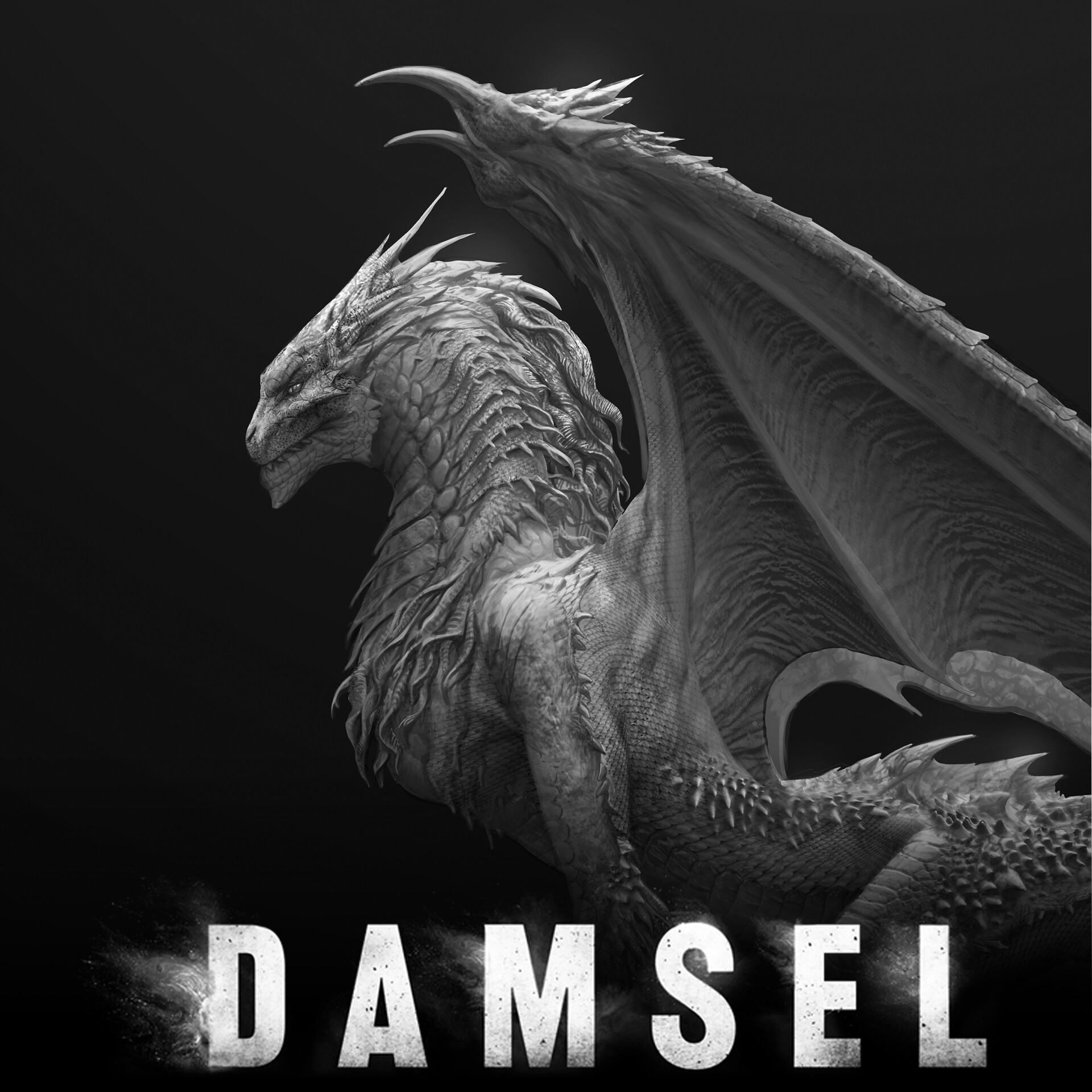 ArtStation - Damsel Dragon concept