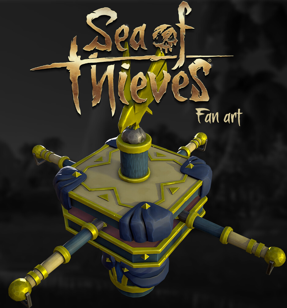 ArtStation - Merchant Ambassador's Capstan, Sea of Thieves Fan Art