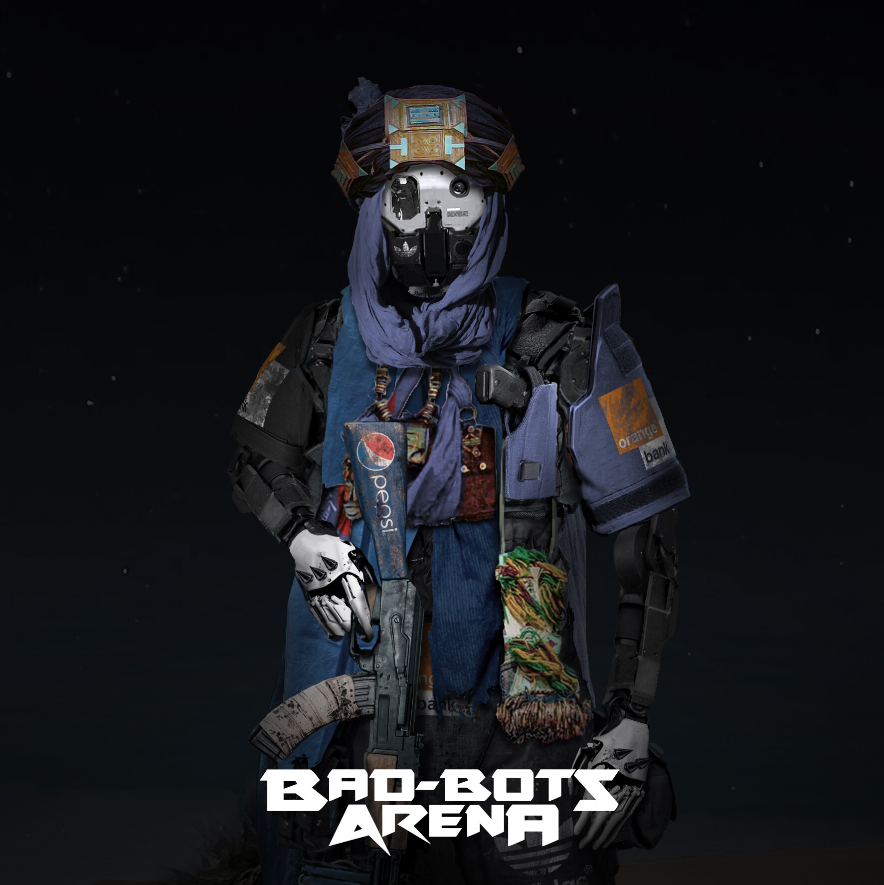 ArtStation - Bad_Bots Arena, fighter bots