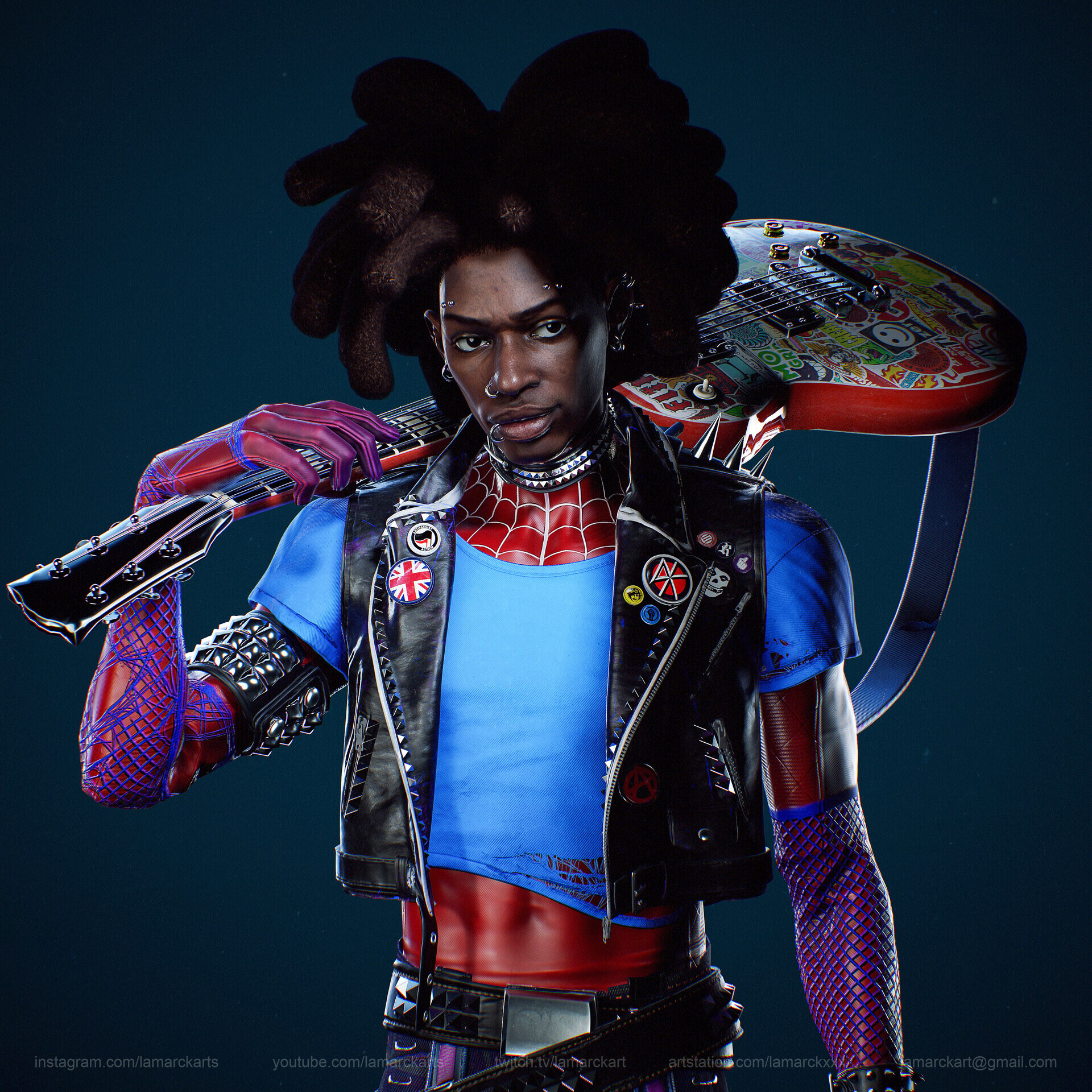 ArtStation - Hobie Brown - SpiderPunk