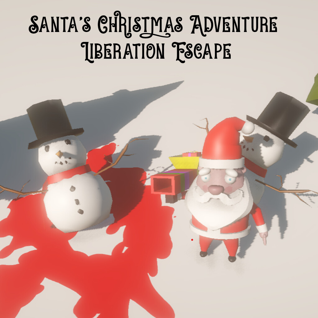 ArtStation - Game Jam: Santa's Christmas Adventure Liberation Escape