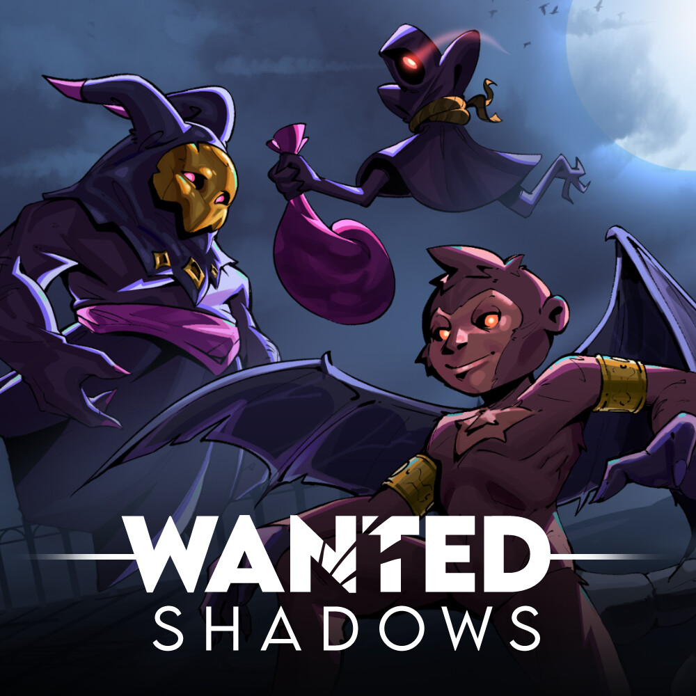 ArtStation - Wanted Shadows Illustration