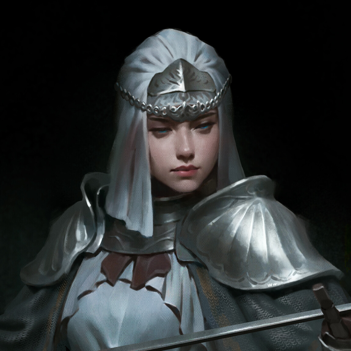 ArtStation - Darksouls III Sirris of the Sunless Realms fan art