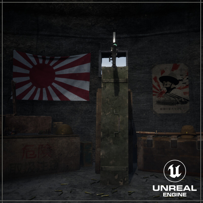 ArtStation - WW2 (Handasa Police Post) Unreal Engine 5 (Lumen)