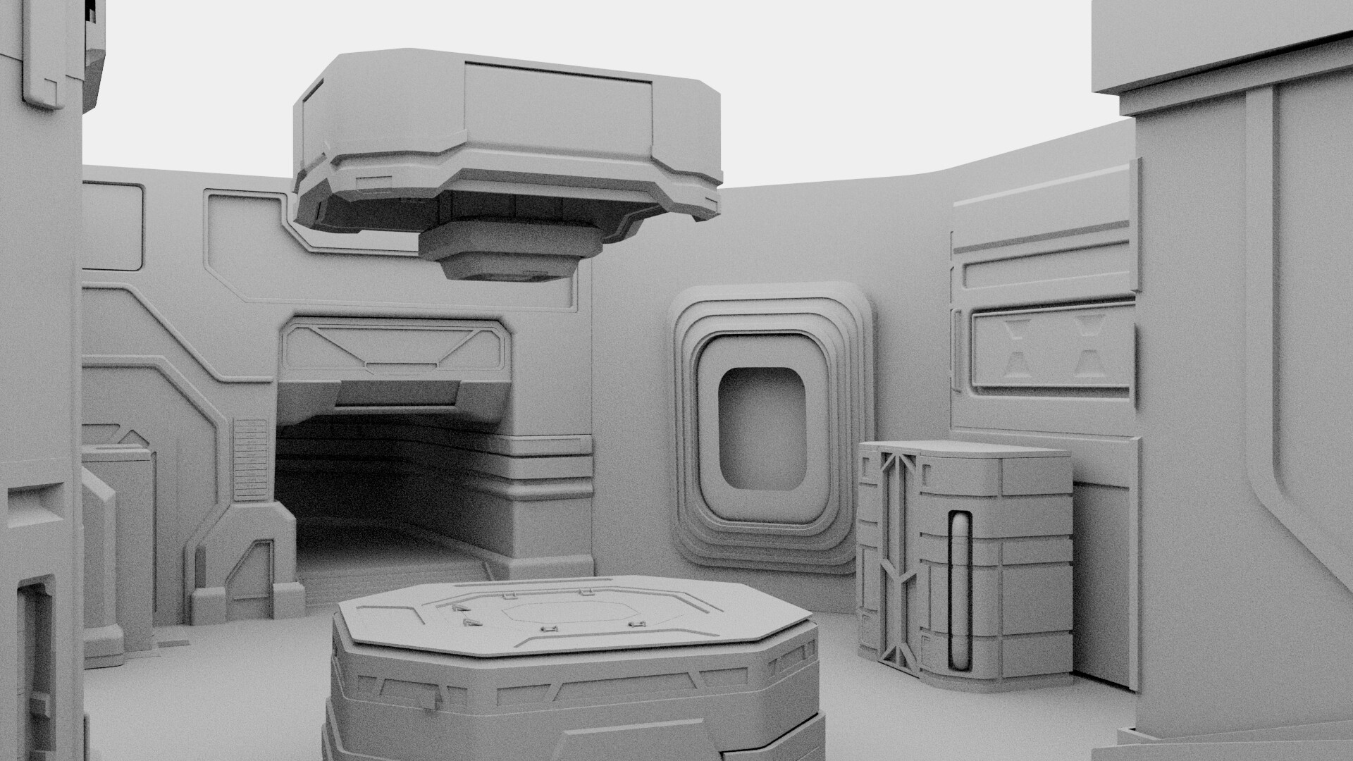 ArtStation - Doom Game Environment