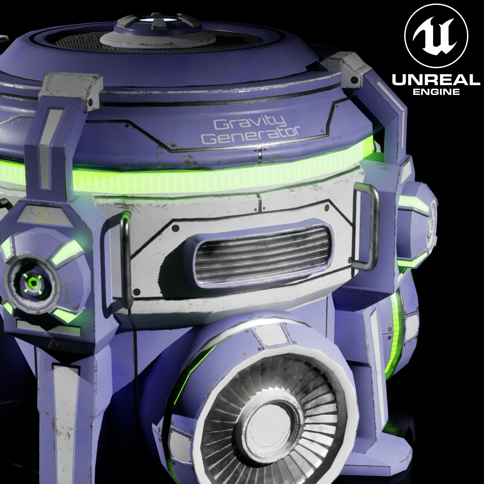 ArtStation - Sci-fi Gravity Generator