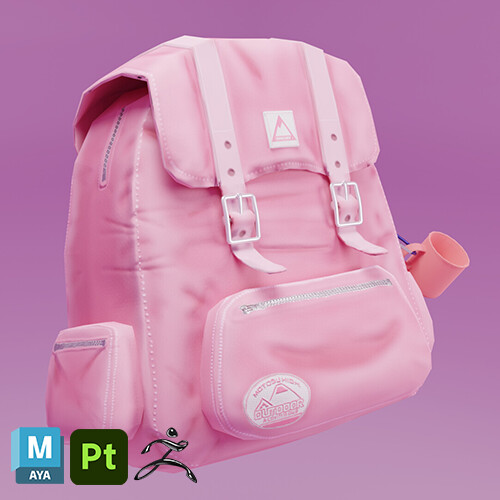 ArtStation - Diorama Project - Backpack