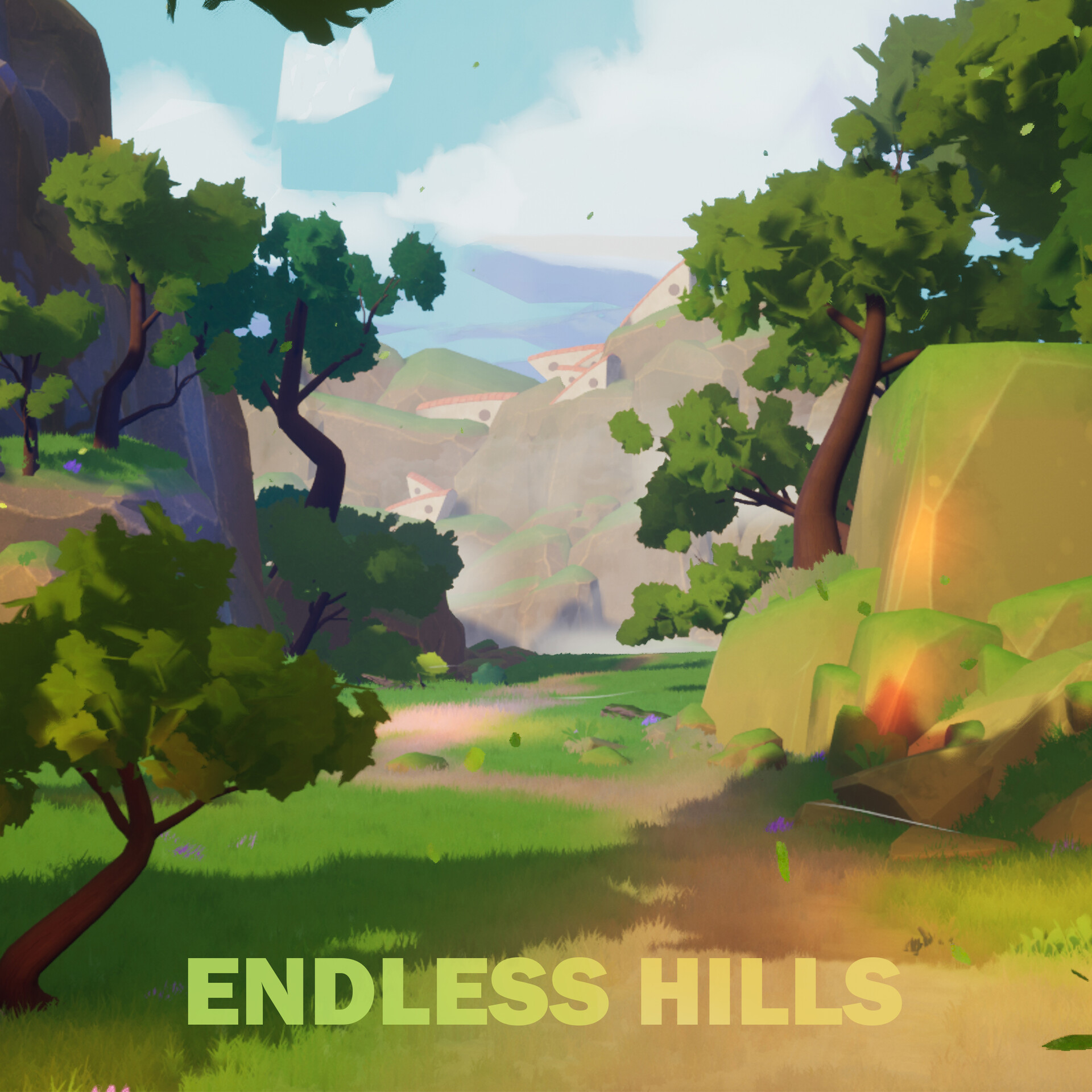 ArtStation - endless hills